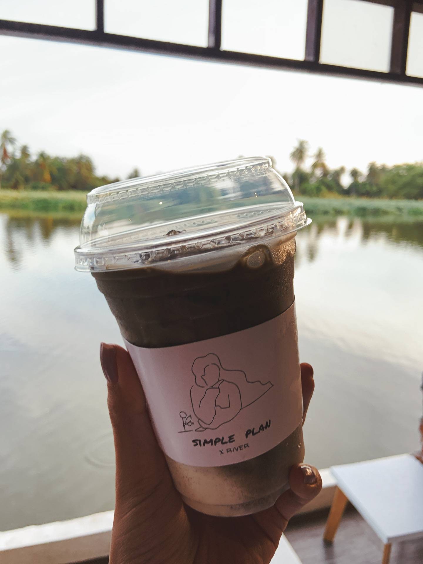 รีวิว Simple Plan x River นครชัยศรี - คาเฟ่ริมน้ำ บรรยากาศช่วงพระอาทิตย์ตกดีงามมากๆ