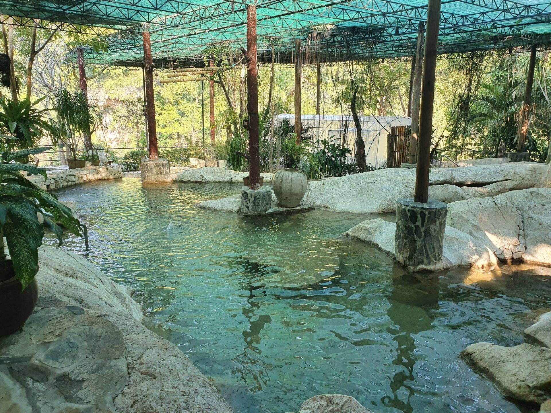 รูป Rock Valley Hot Spring and Fish Spa กาญจนบุรี - Wongnai