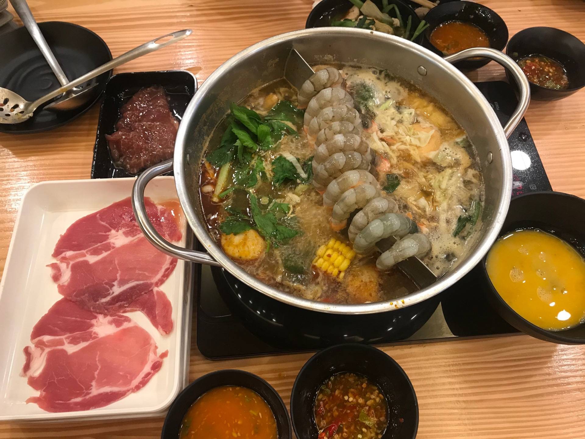 ชุดเนื้อรวม ร้าน Shabu indy ตลาดร้อยชั่ง-หนามแดง สาขาตลาดร้อยชั่ง