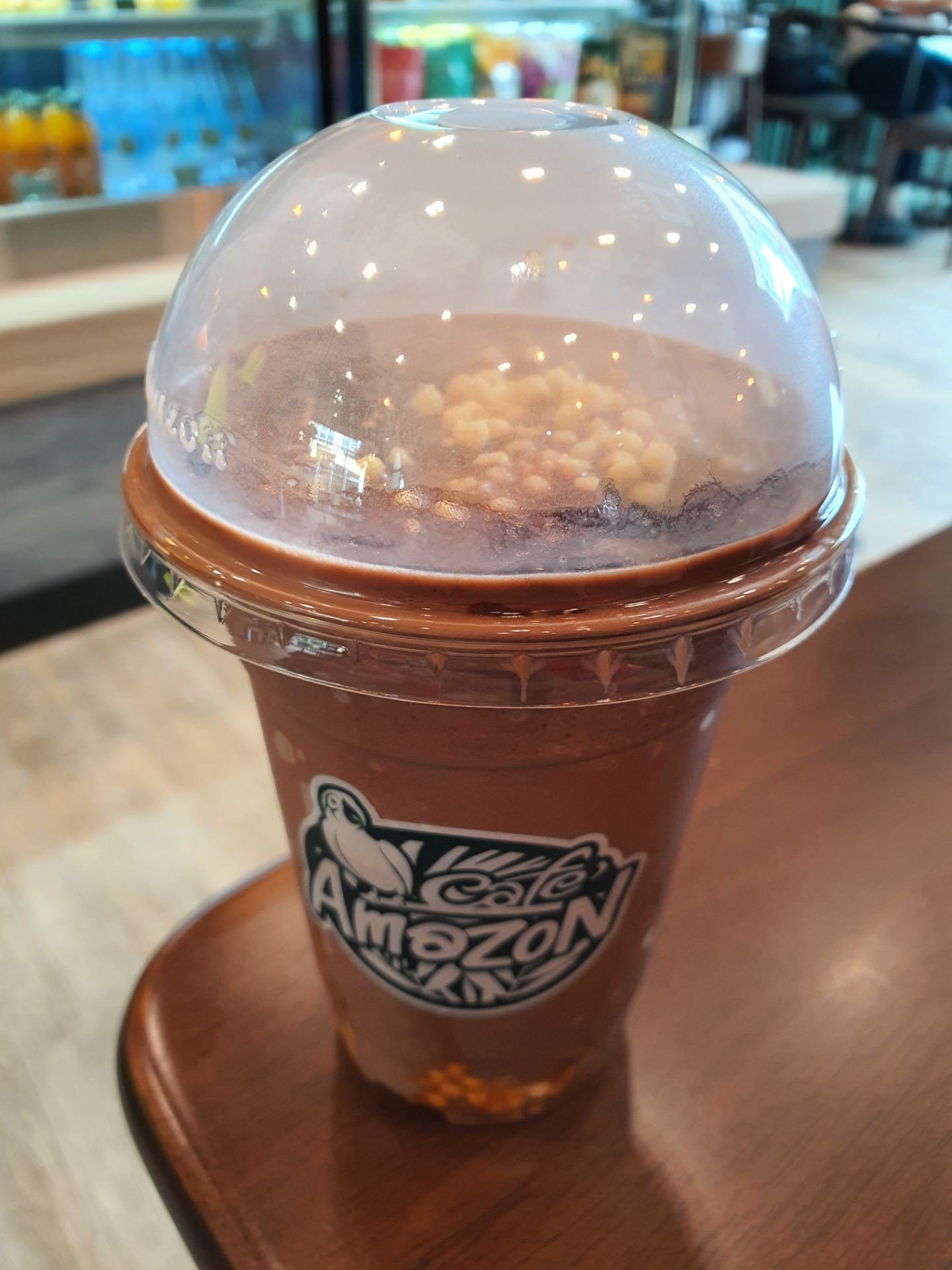 Choco Banana Lava ร้าน Café Amazon - SD3240 The walk เกษตร-นวมินทร์