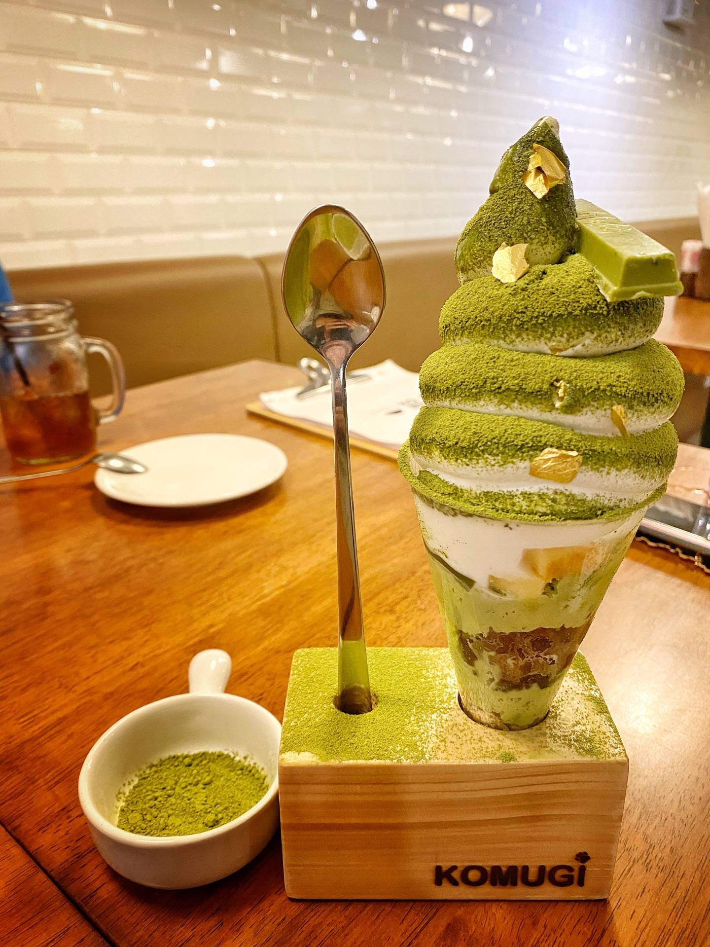 MATCHA PARFAIT ร้าน Komugi Japanese Udon Noodle KOMUGI JAPANESE UDON ...