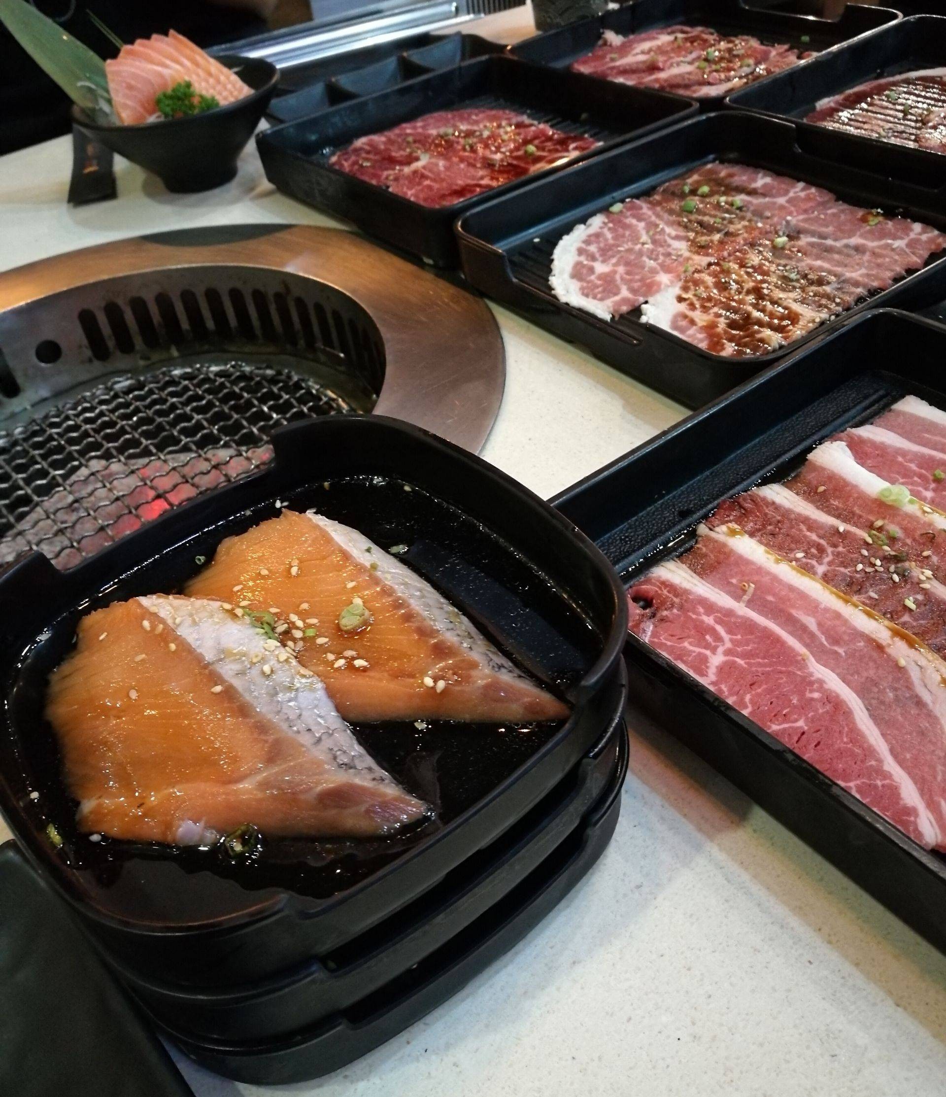 รูป Tenjo Sushi & Yakiniku Premium Buffet Gateway Ekamai - Wongnai