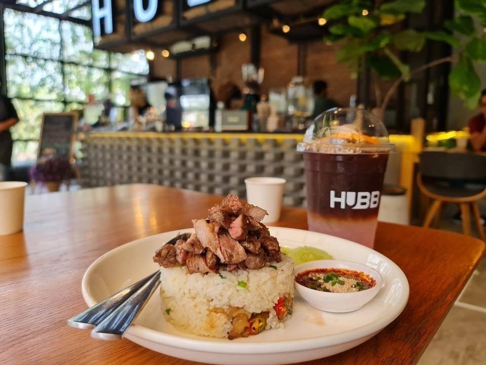 [รีวิว] ร้าน HUBB CAFE | เมนูแนะนำ รูปภาพ ราคา
