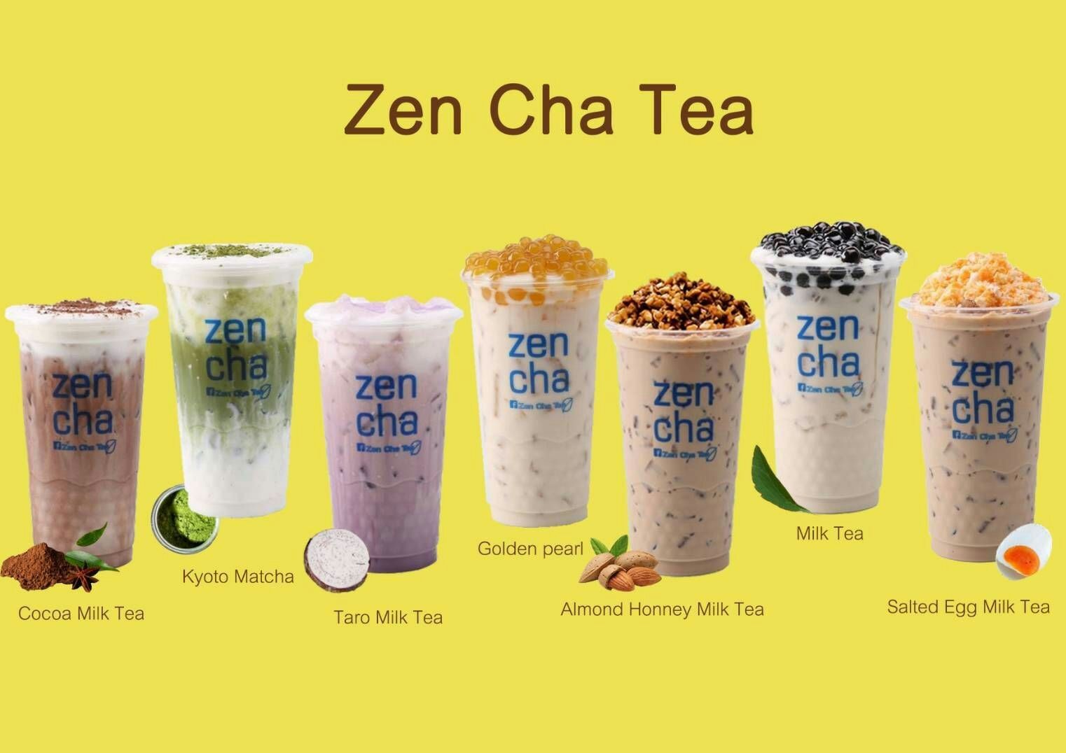 รวมร้านสาขาของ Zen Cha Tea - ชานมไข่มุก - Wongnai