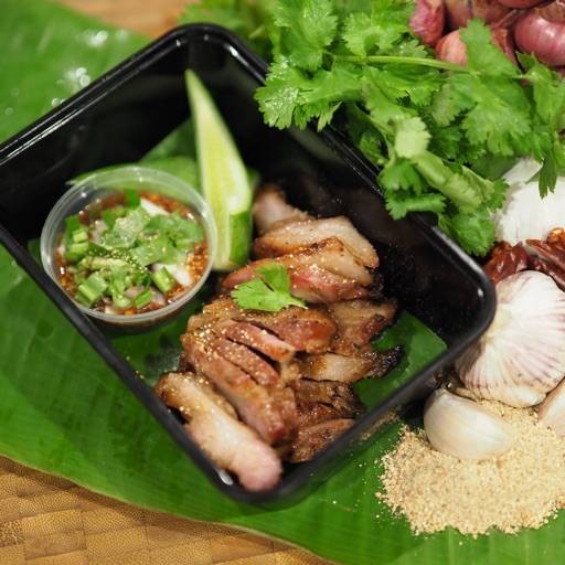 รีวิว P PIG MOO Asok - อร่อยมากกก สั่งข้าวผัดกิมจิ ไก่ย่าง ข้าวผัด ...