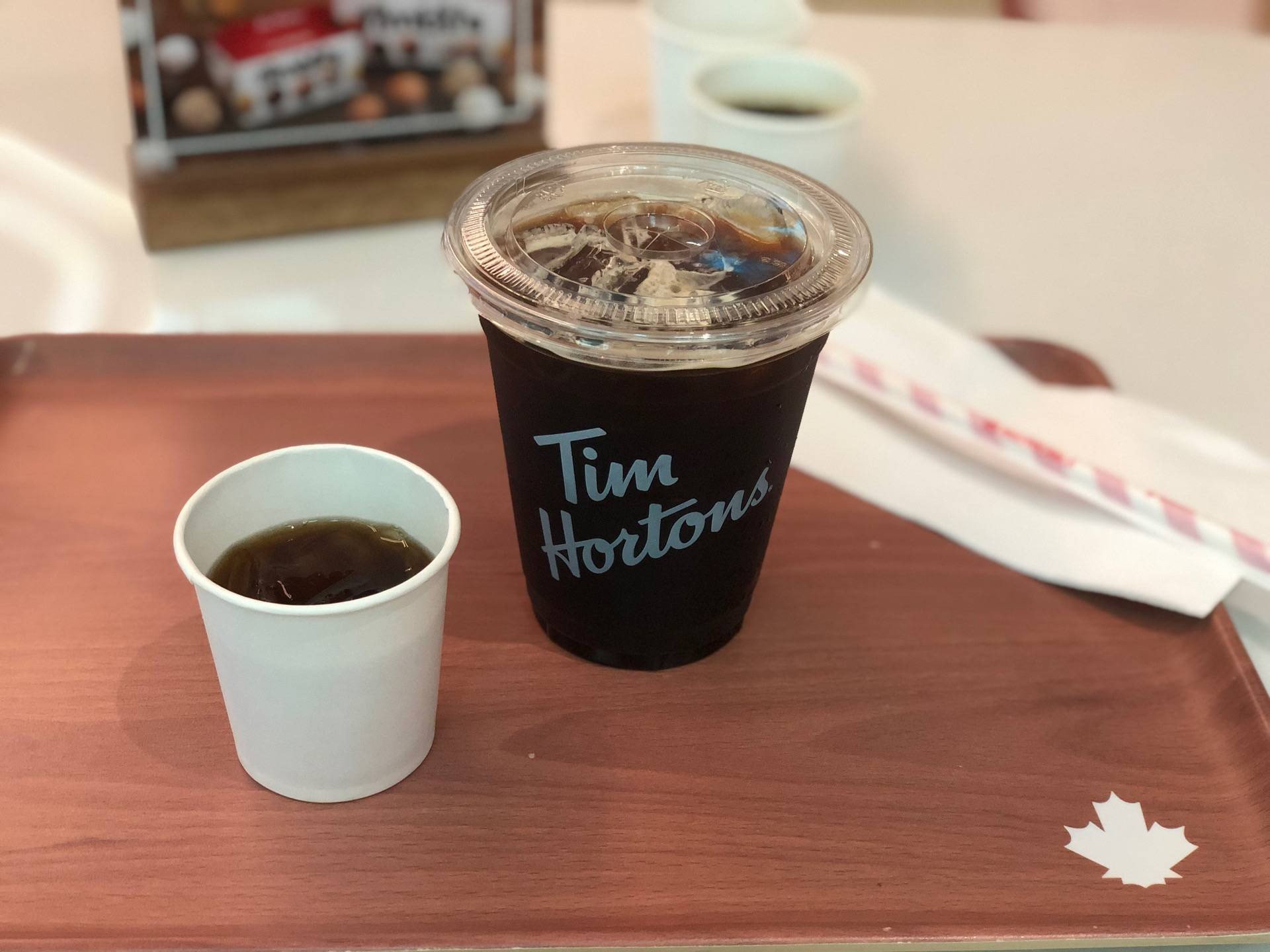 รีวิว Tim Hortons Seacon Square srinakarin - ร้านกาแฟน่านั่งในซีคอนสแควร์