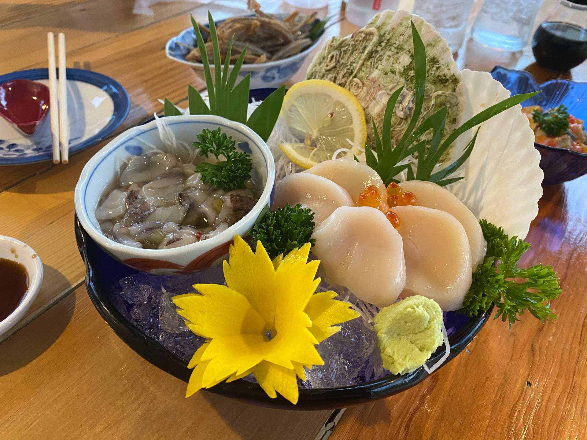 รีวิว Kin Kane 89 - เมนูซาซิมิความสดใช้ได้ เมนูย่างของทางร้านทำออกมาได้ ...