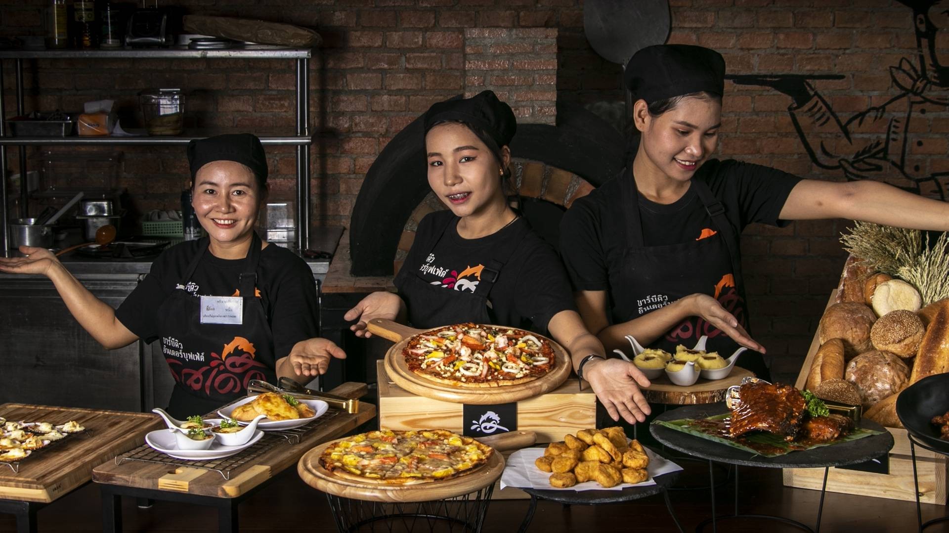 รูป รสเด็ดอินเตอร์บุฟเฟ่ต์ กุ้งกระทะ+ทะเลเผา มีนบุรี