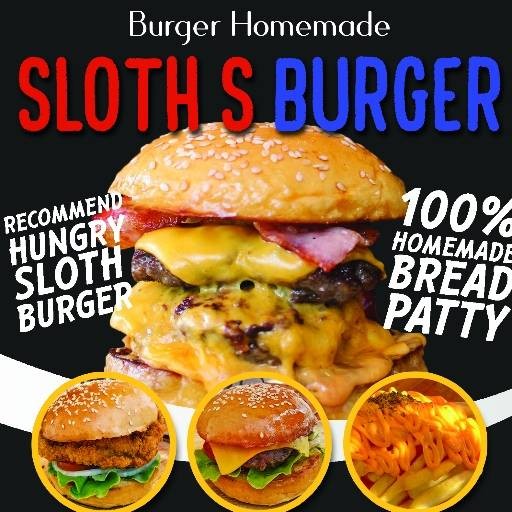 ร้าน Sloth's Burger | รีวิวร้านอาหาร