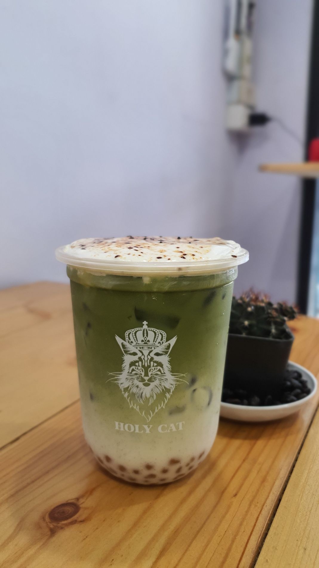 รีวิว ชา Holy Cat (ฟรีไข่มุก)ร้านจะหยุดยาวนะคะ เคหะบางพลี - อร่อยมาก ...