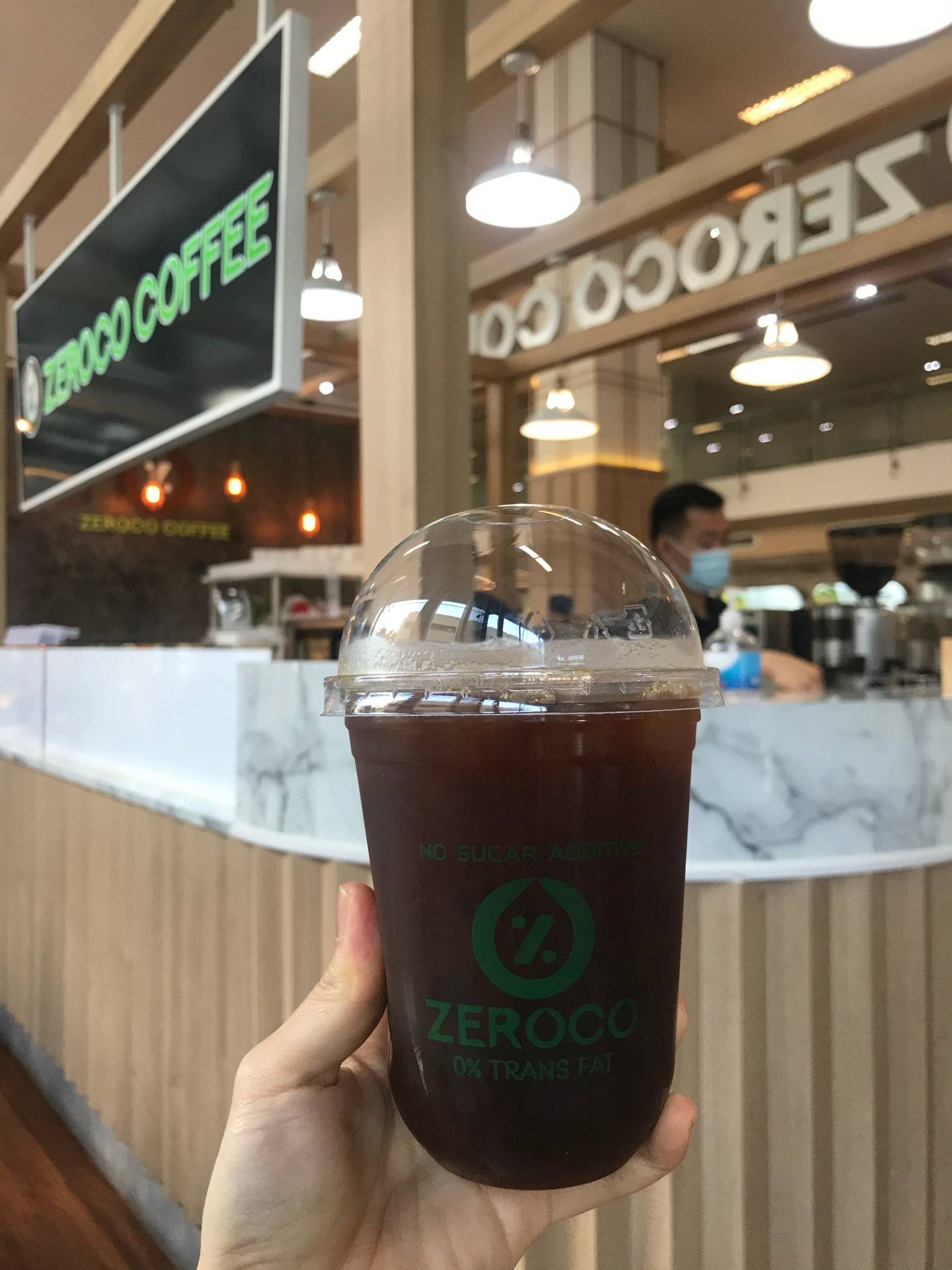 รีวิว Zeroco Coffee (ตลาดสามย่าน)ชั่วคราว ตลาดสามย่าน - ร้านเครื่องดื่มทางเลือกสำหรับคนรักสุขภาพ ...