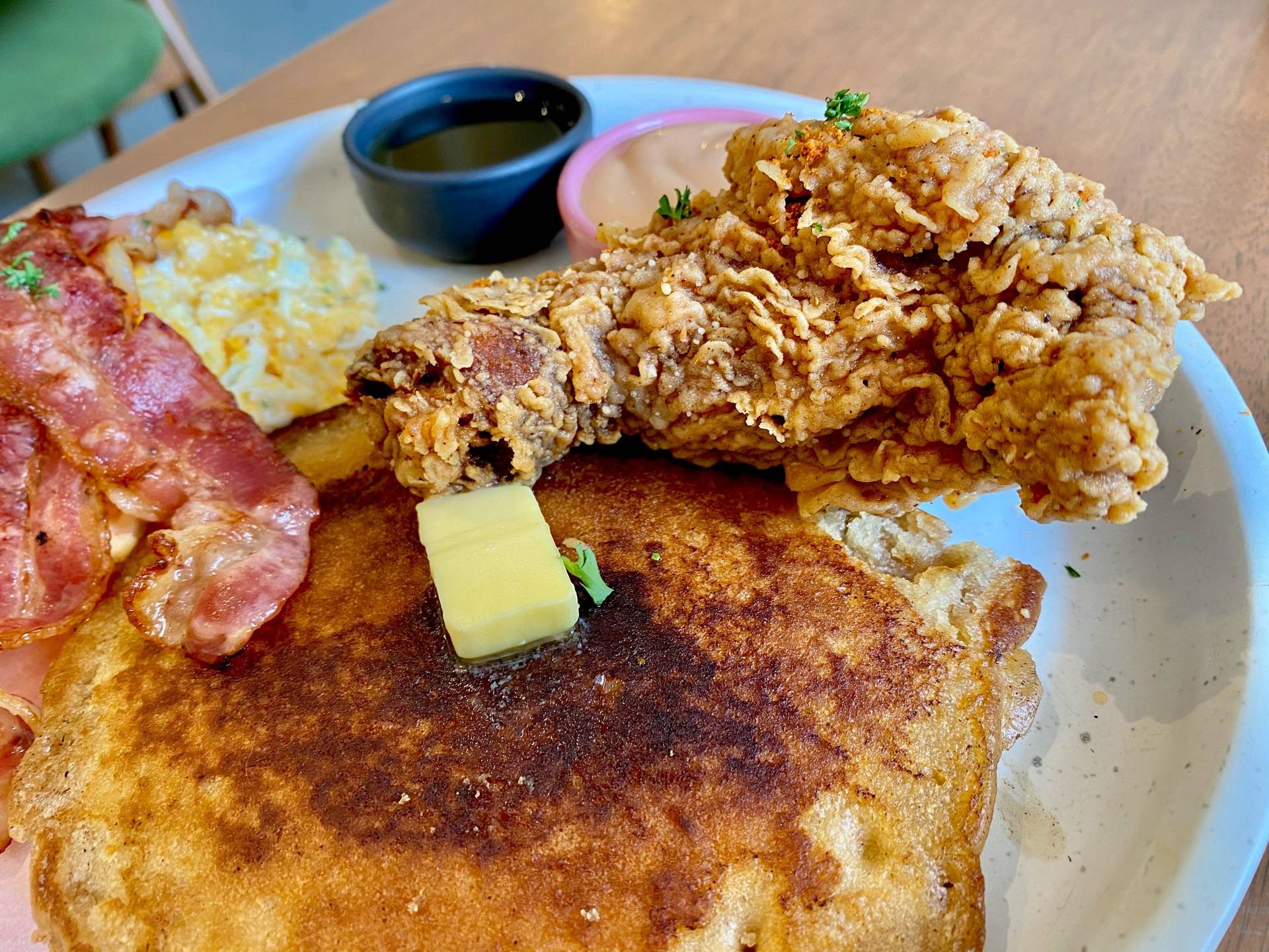 Henry'brunch set ร้าน Henryfry : fried chicken & housemade food. - Wongnai