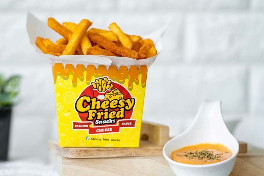 ร้าน cheesy fried snacks สาขากังสดาล มข | รีวิวร้านอาหาร