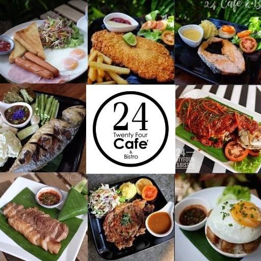 [รีวิว] ร้าน 24 Cafe' & Bistro | เมนูแนะนำ รูปภาพ ราคา
