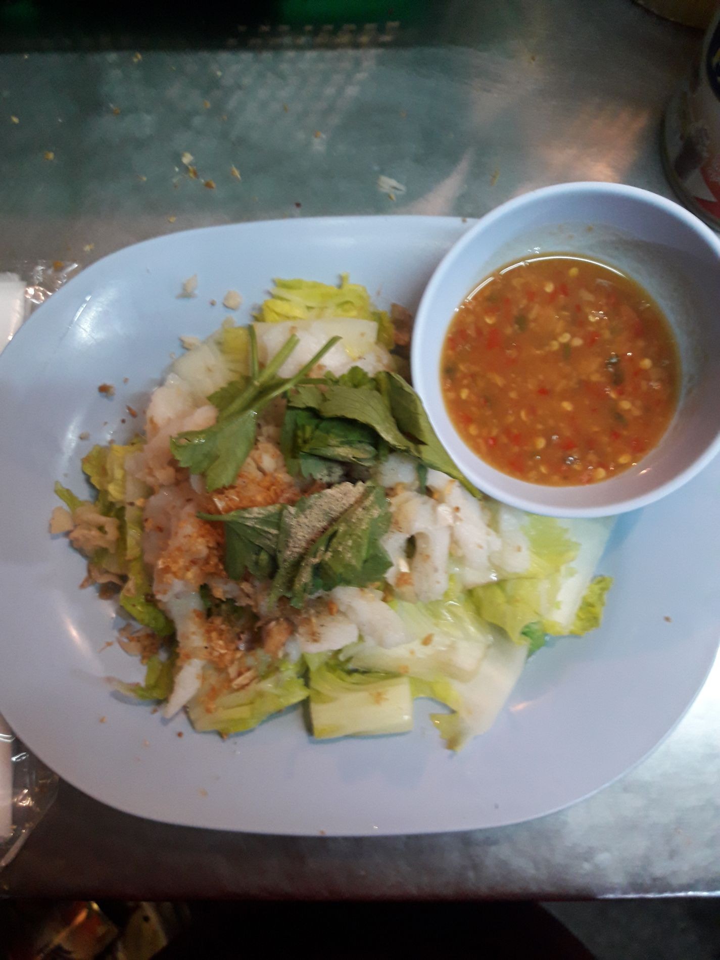 ลวกจิ้มทะเล • Image ร้าน ข้าวต้มปลา ตลาดเอกเซ็นเตอร์ภ ย้ายมาอยู่ตรงข้าม