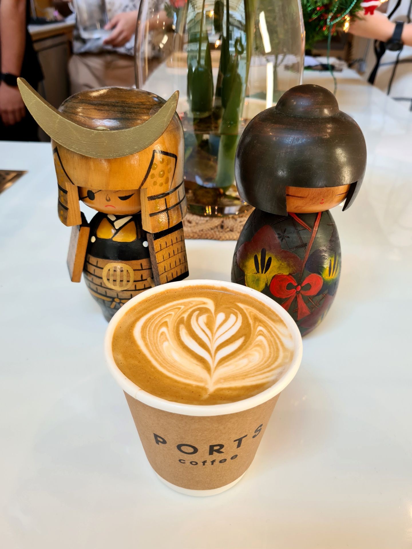 รีวิว Ports coffee - - ร้านกาแฟน้องใหม่ที่ท่าเตียน