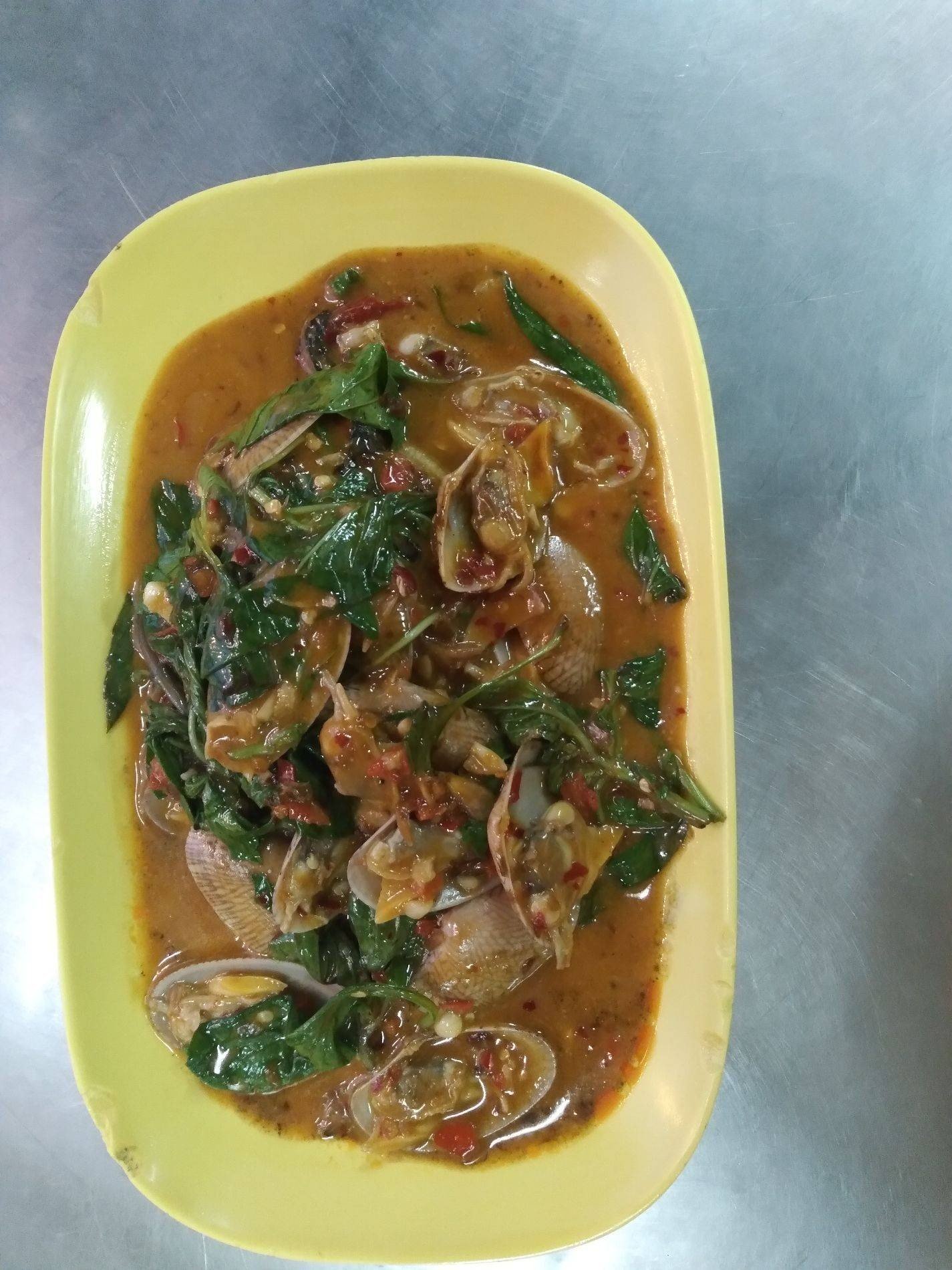 หอยลายผัดพริกเผา • image ร้าน อ้วนเจริญยิ่ง ราชาข้าวต้ม ศึกษานารี(บาง ...