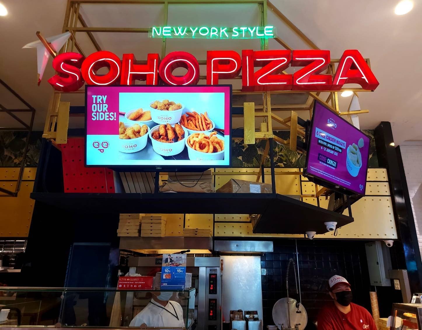 รีวิว Soho pizza emquartier ชั้น B