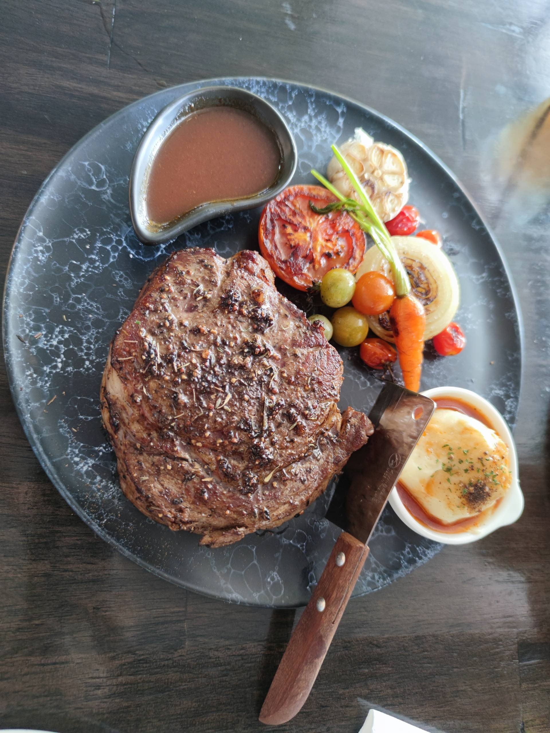 Australian Angus Rib Eye Steak • เนื้อดีมากjuicy ไม่เหนียวเลยและcook ...