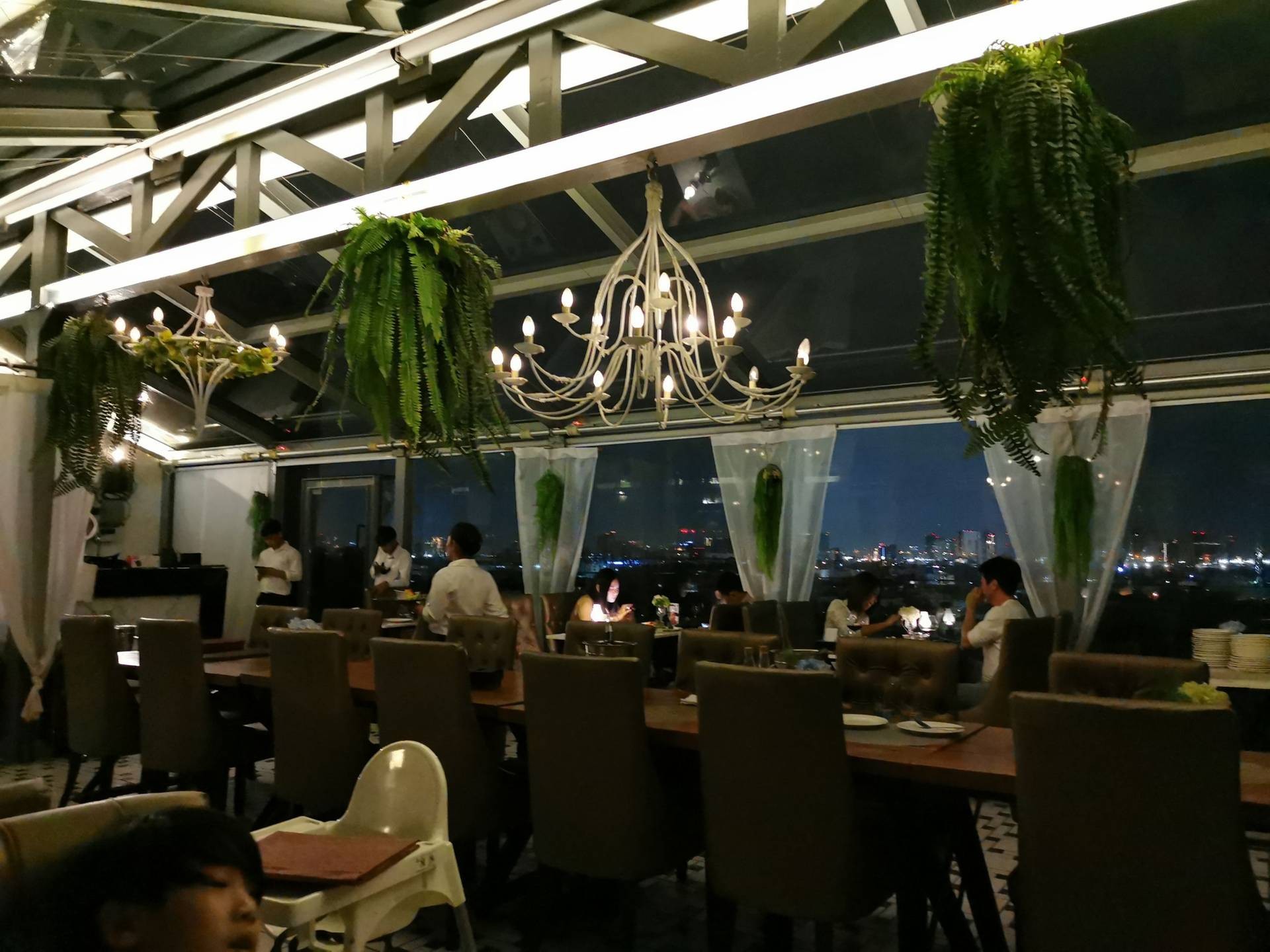 รีวิว Sky View - Rooftopน่านั่ง บรรยากาศดีมาก - Wongnai