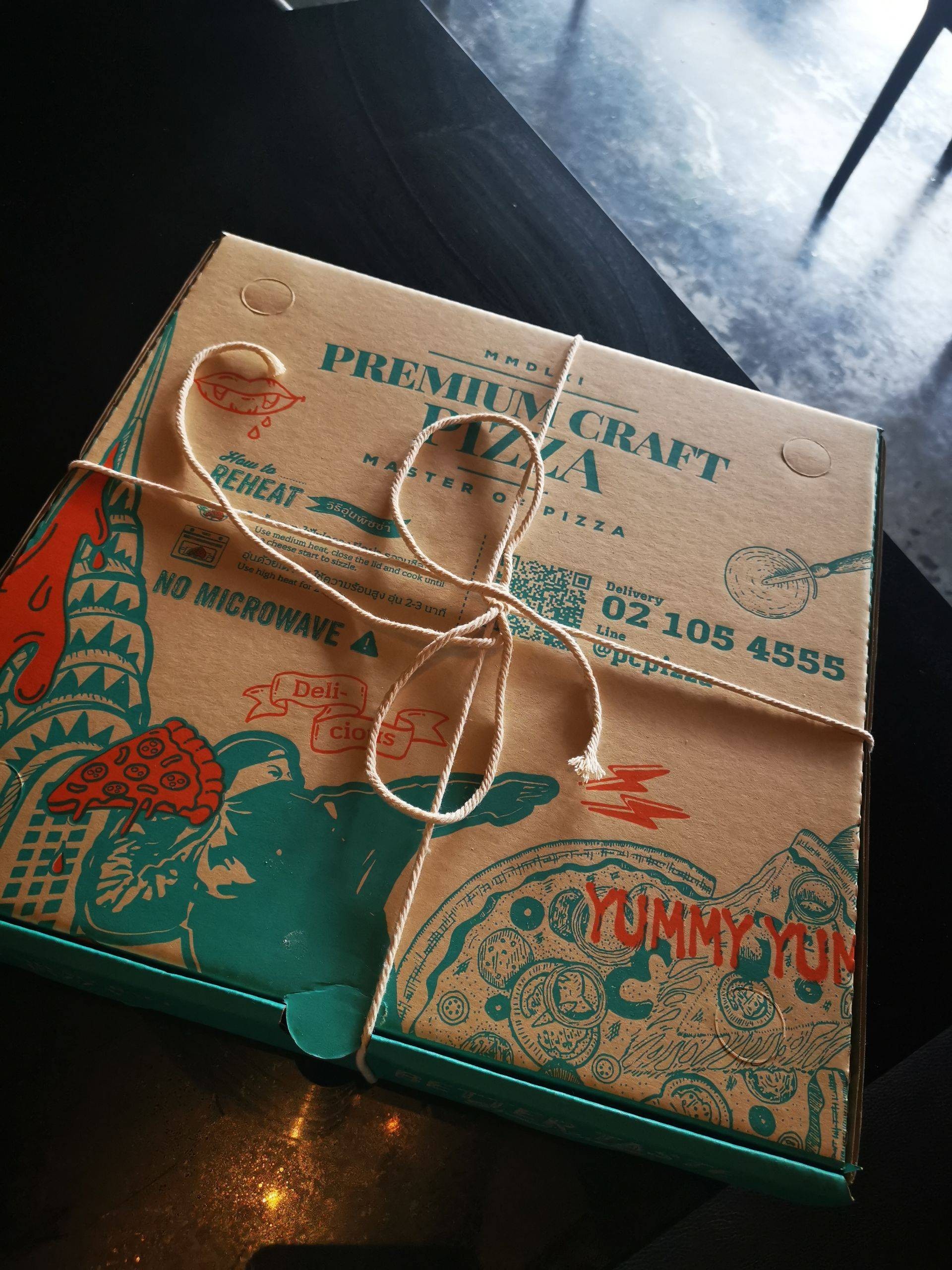 รีวิว Premium Craft Pizza เกษตร-นวลจันทร์ - แป้งกรอบดี สปาเก็ตตี้ไม่แพง ...