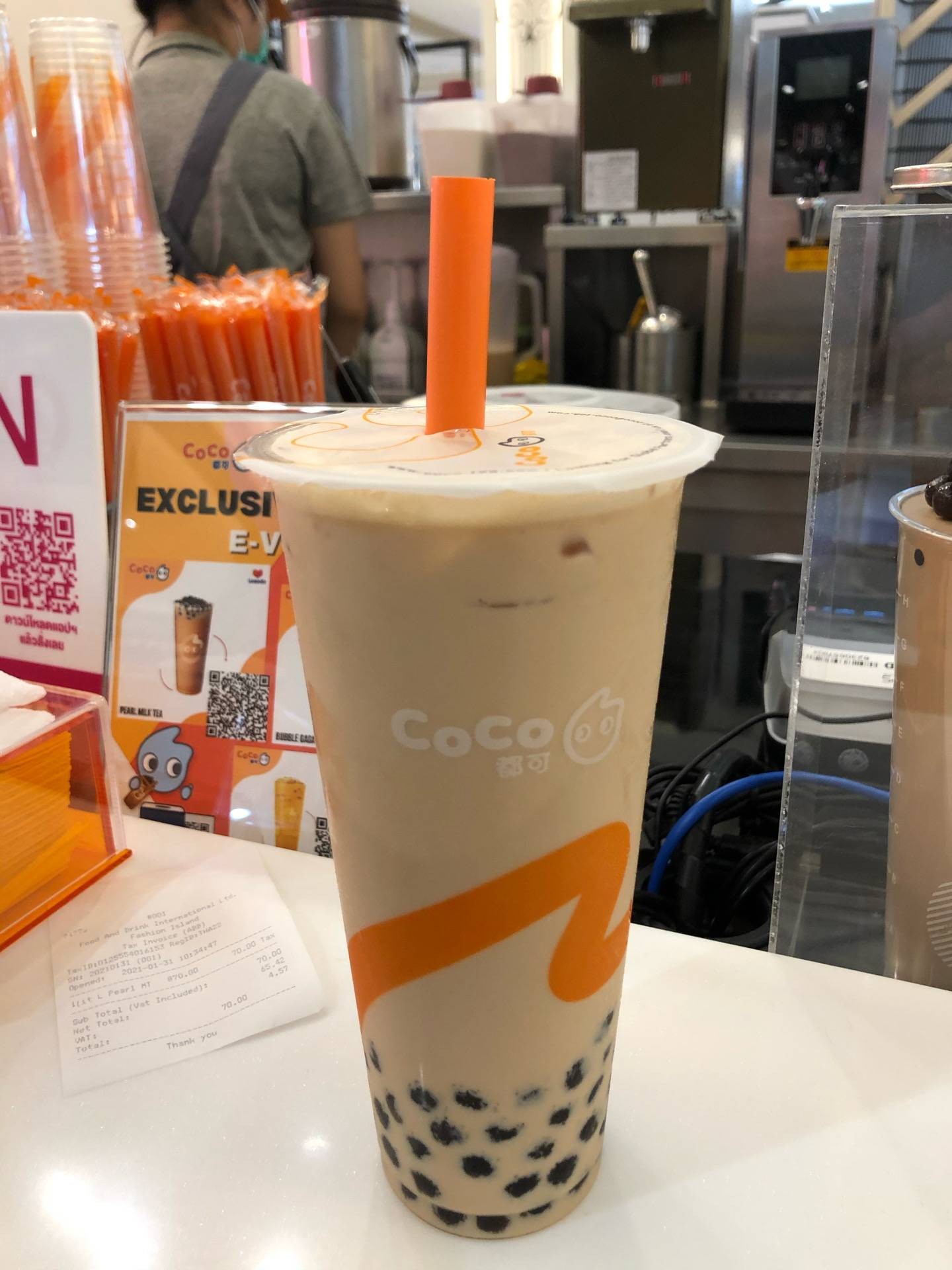 รีวิว Coco Fresh Tea&Juice Fashion Island - ชานมคุณภาพที่น่าลอง