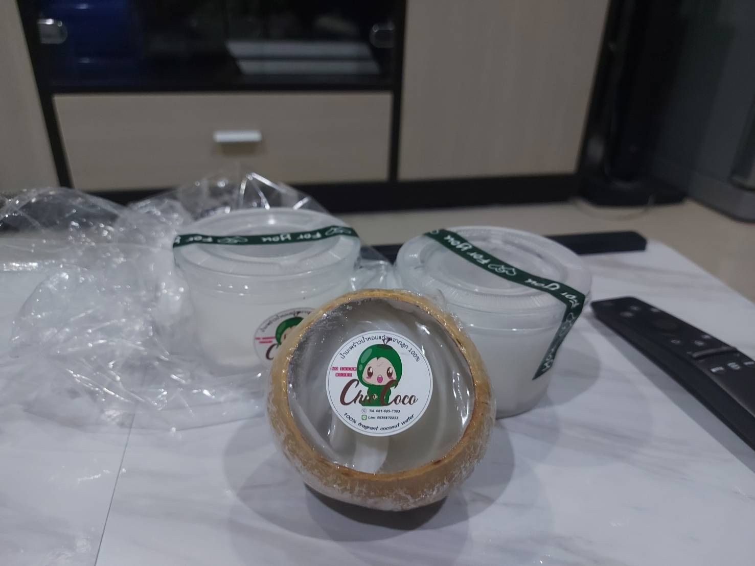 รีวิว Chic coco น้ำมะพร้าวสด สาธุประดิษฐ์ - วุ้นมะพร้าวหอมหวานอร่อยมากๆ ...