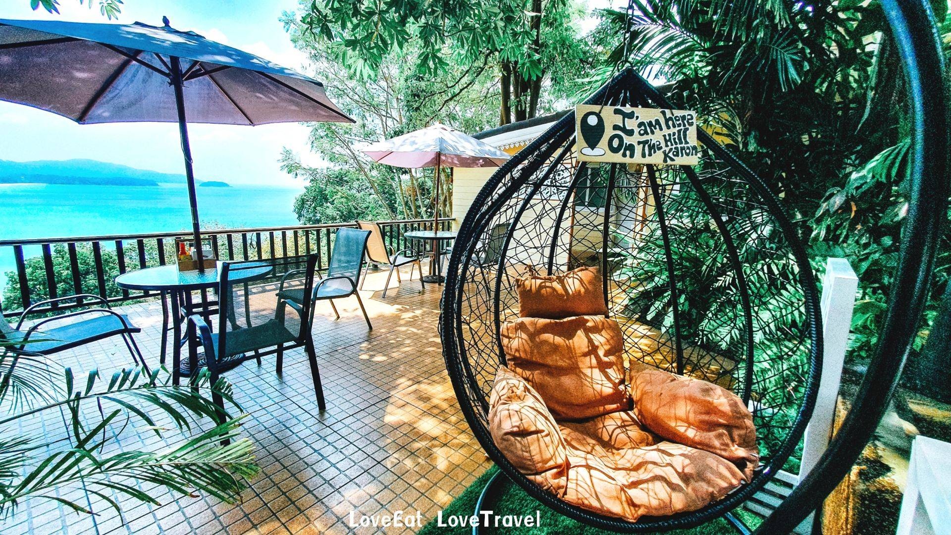 รีวิว On The Hill Karon Restaurant & Café - บรรยากาศรมรื่น สบาย ราคาไม่ ...