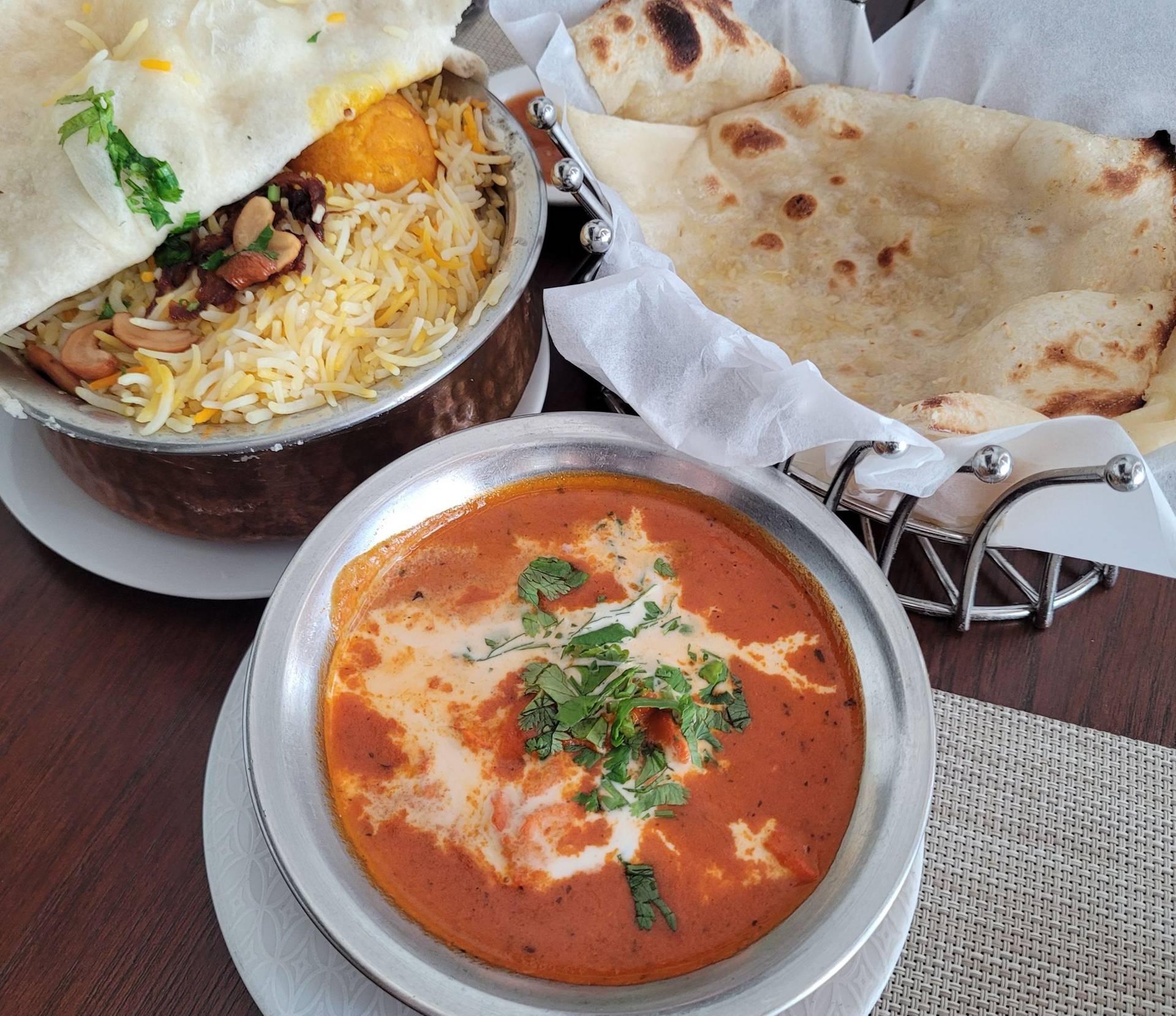 Butter chicken ร้าน AL SARAY โรงพยาบาลกรุงเทพ