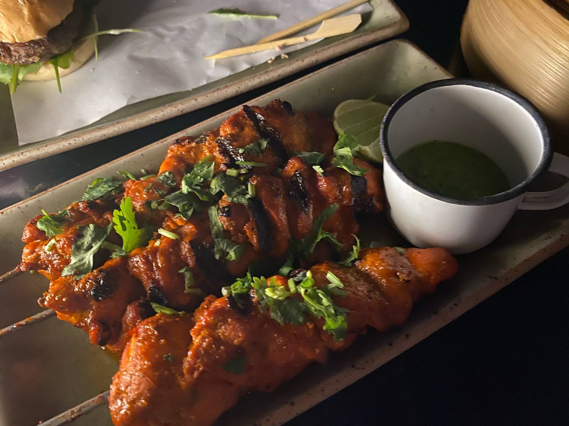 ChicKen Tikka ร้าน Octave Rooftop Lounge and Bar Bangkok Marriott Hotel ...