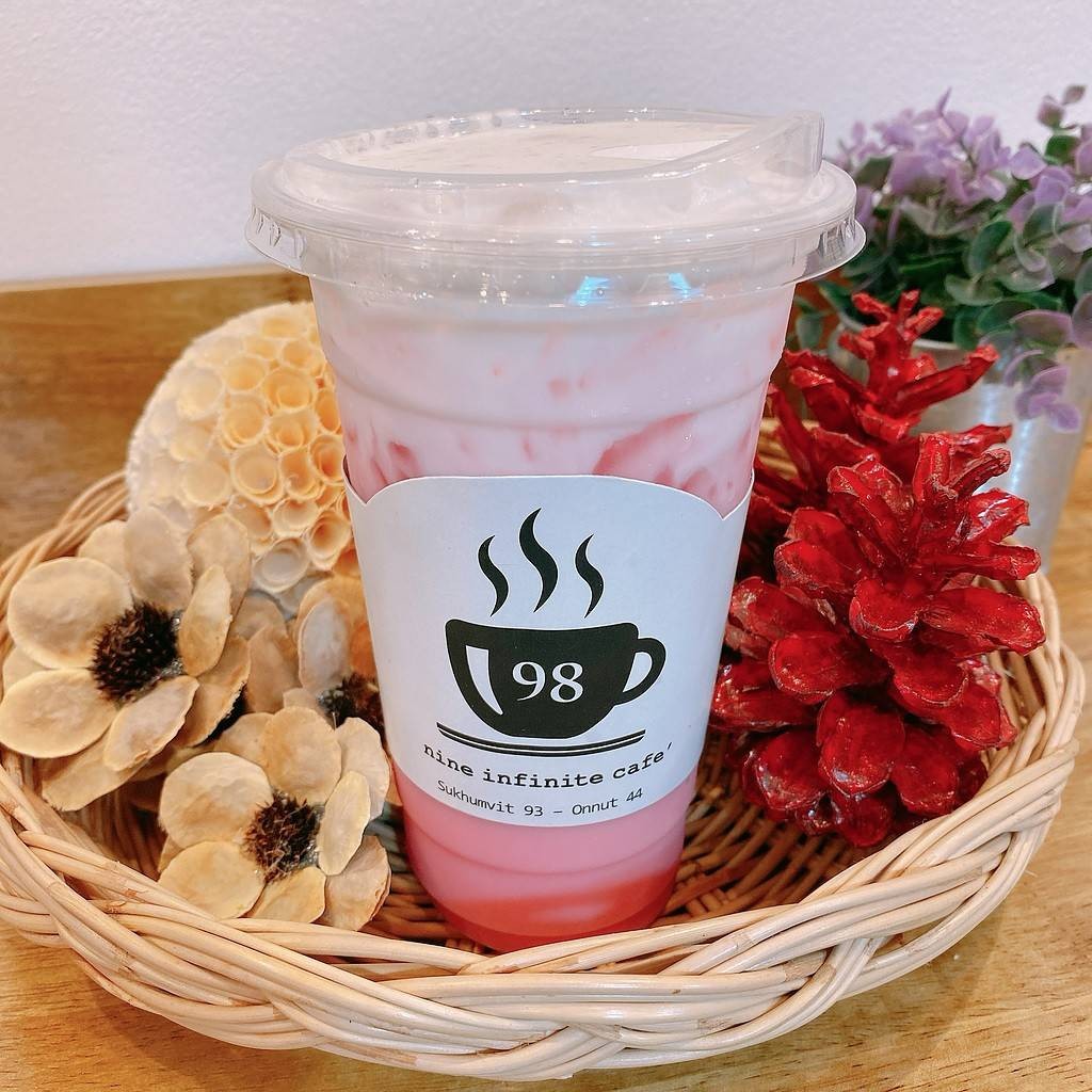 [รีวิว] ร้าน 98 Cafe' กาแฟสด ชา นมสด ขนมปังปิ้ง-นึ่ง ครัวซองต์ กาแฟสด ...