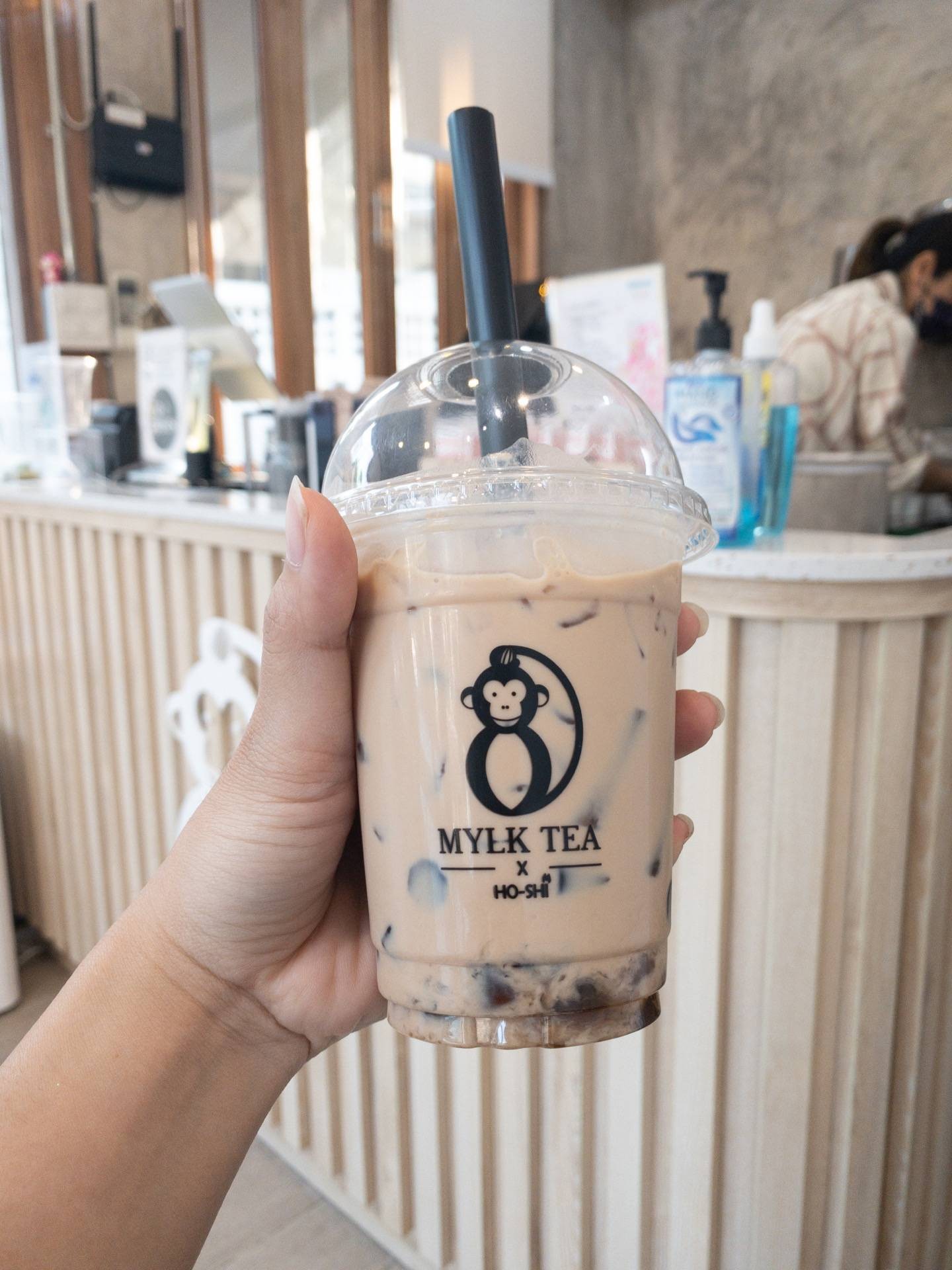 รีวิว Mylk tea × Hoshi - อร่อยมาก ไม่อ้วน ชอบค่ะ