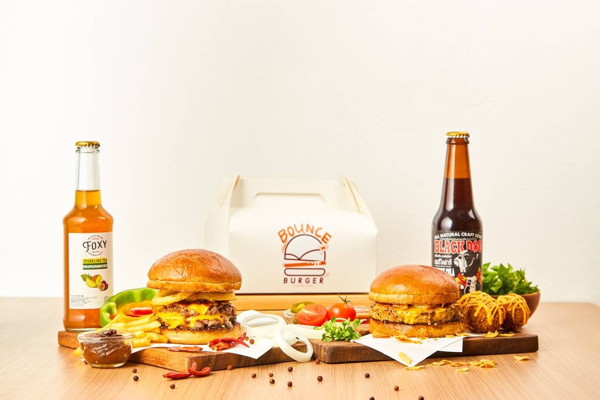 Bounce Burger by The Bricket - สั่งอาหารเดลิเวอรี | Wongnai x LINE MAN