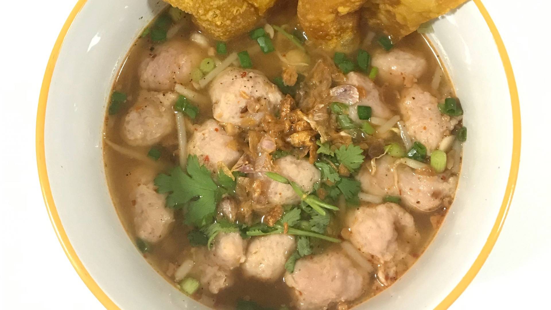 เตี๋ยวลูกชิ้นปลาน้ำใส ต้มยำ เย็นตาโฟ บางบอน - สั่งอาหารเดลิเวอรี ...