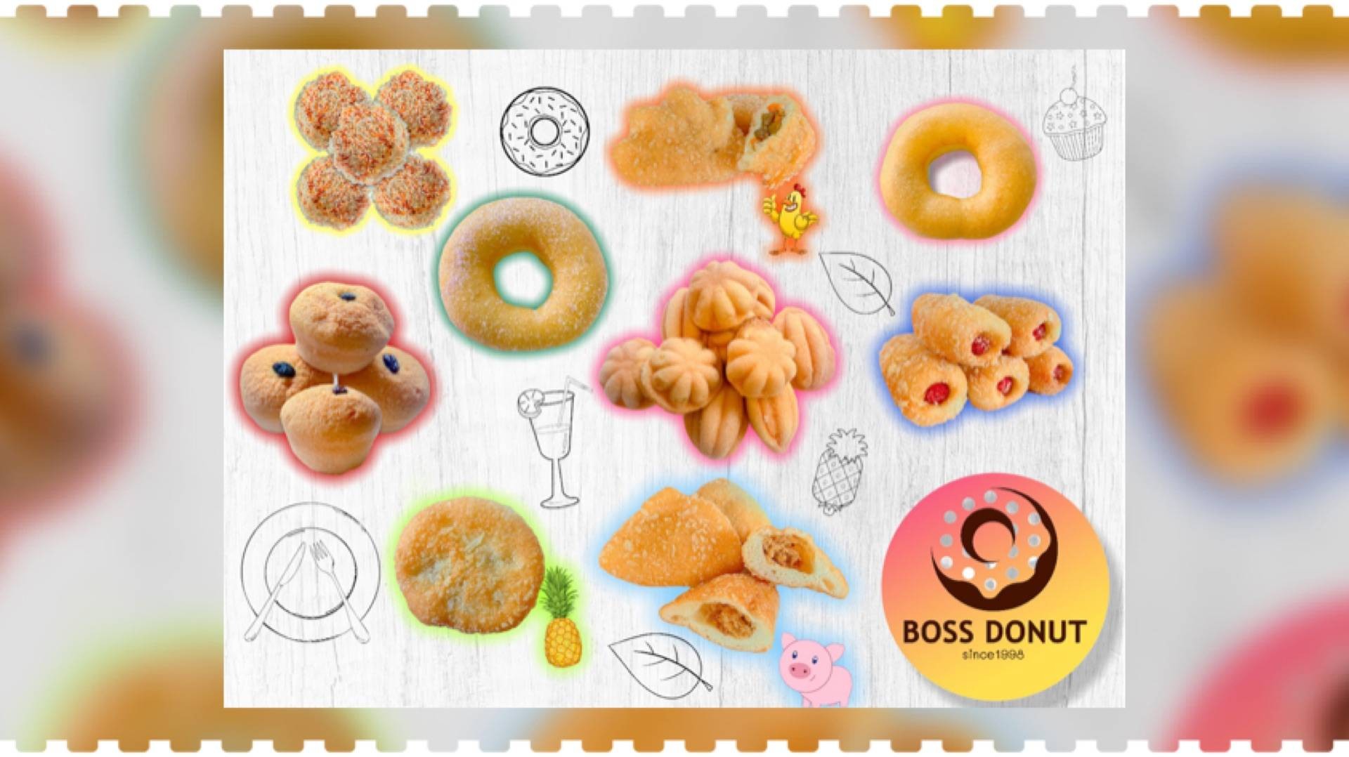[รีวิว] ร้าน บอสโดนัท หน้าตั้งงี่สุน (Boss Donut) | เมนูแนะนำ รูปภาพ ราคา