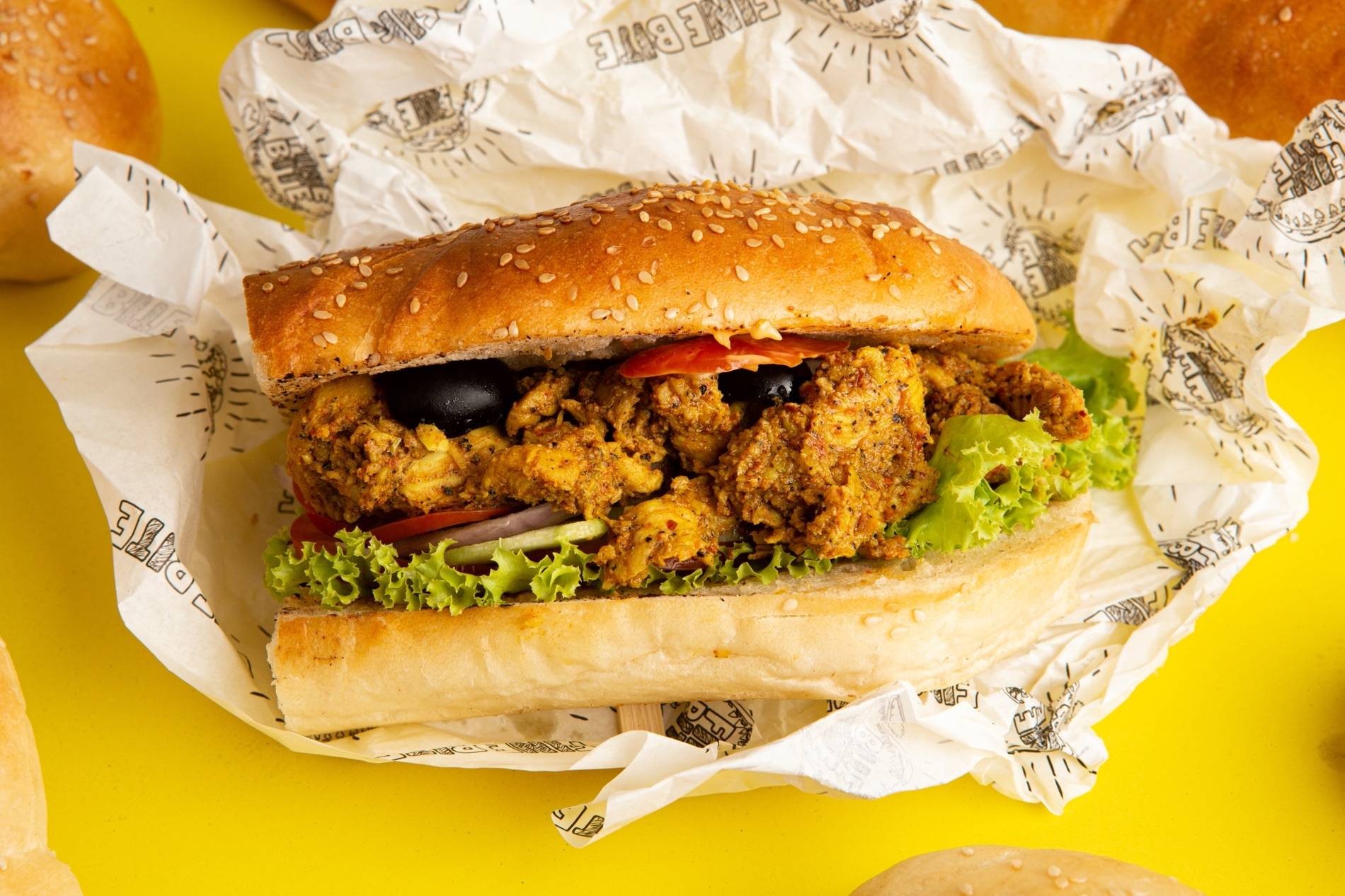 รีวิว FINE BITE Halal Sandwich & Burger ลาดพร้าว 112 - Testly burger ...