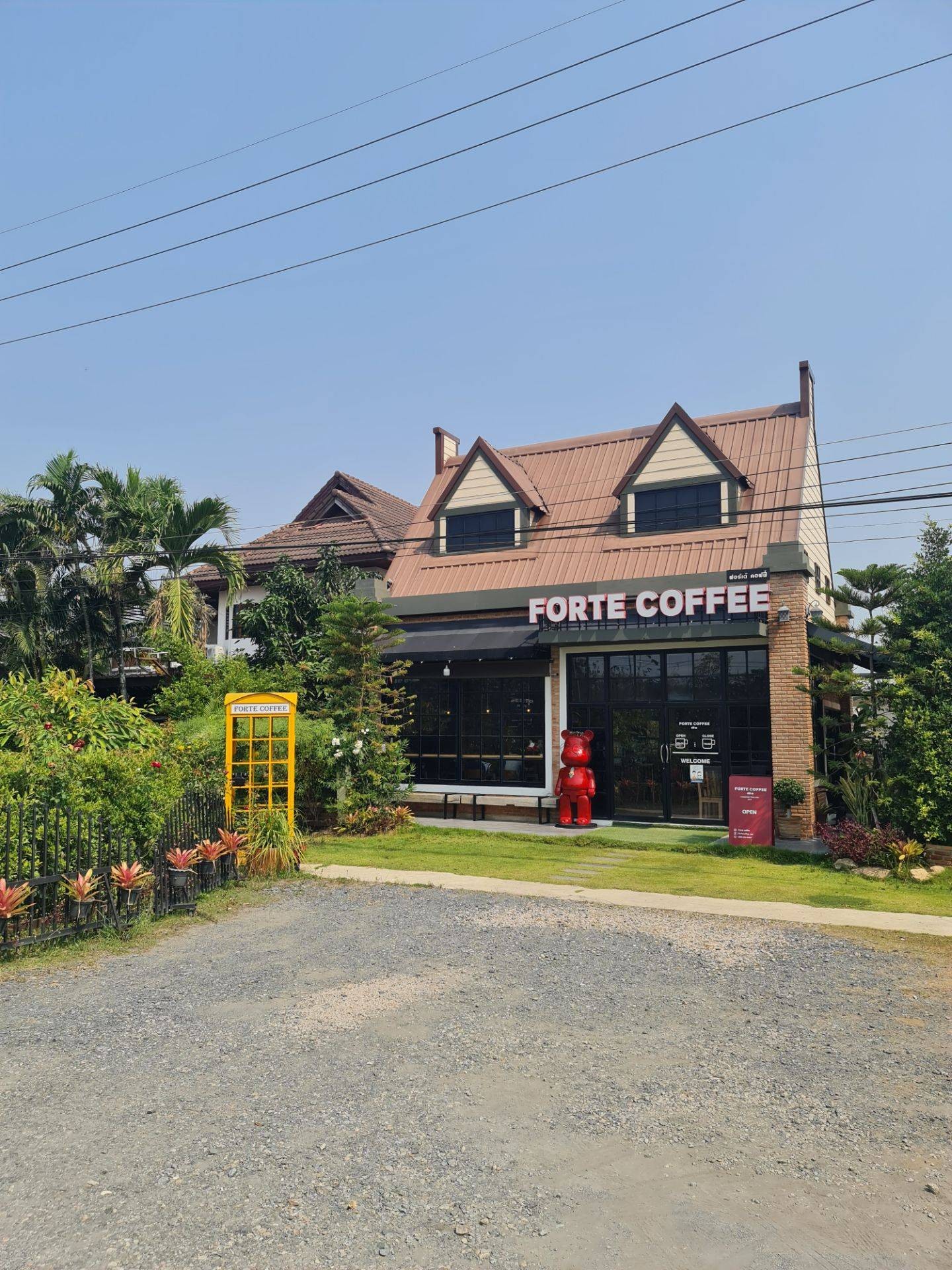 รีวิว Forte Coffee - ฟอร์เต้ คอฟฟี่ เชียงใหม่ - บรรยากาศสบายๆ