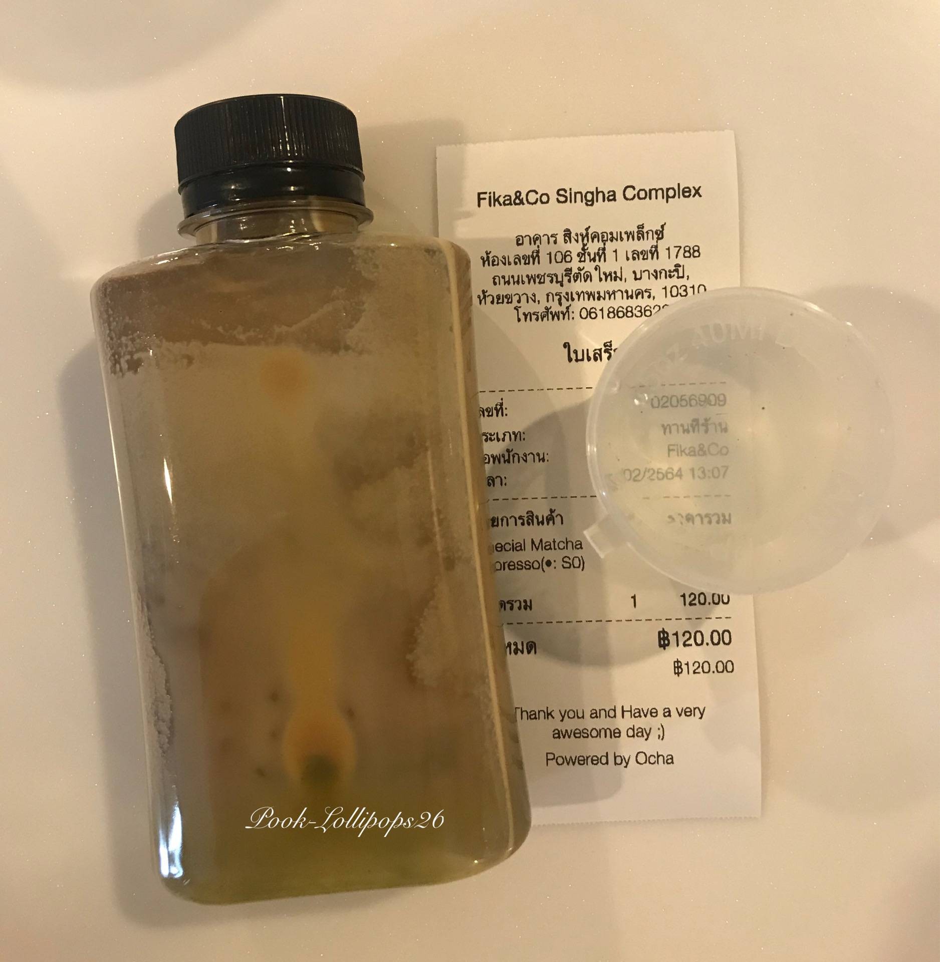 รีวิว Fika & Co. Cafe Singha Complex - คาเฟ่ที่มีเครื่องดื่มเมนูน่าสนใจในตึก Singha Complex (3.5 🌟)