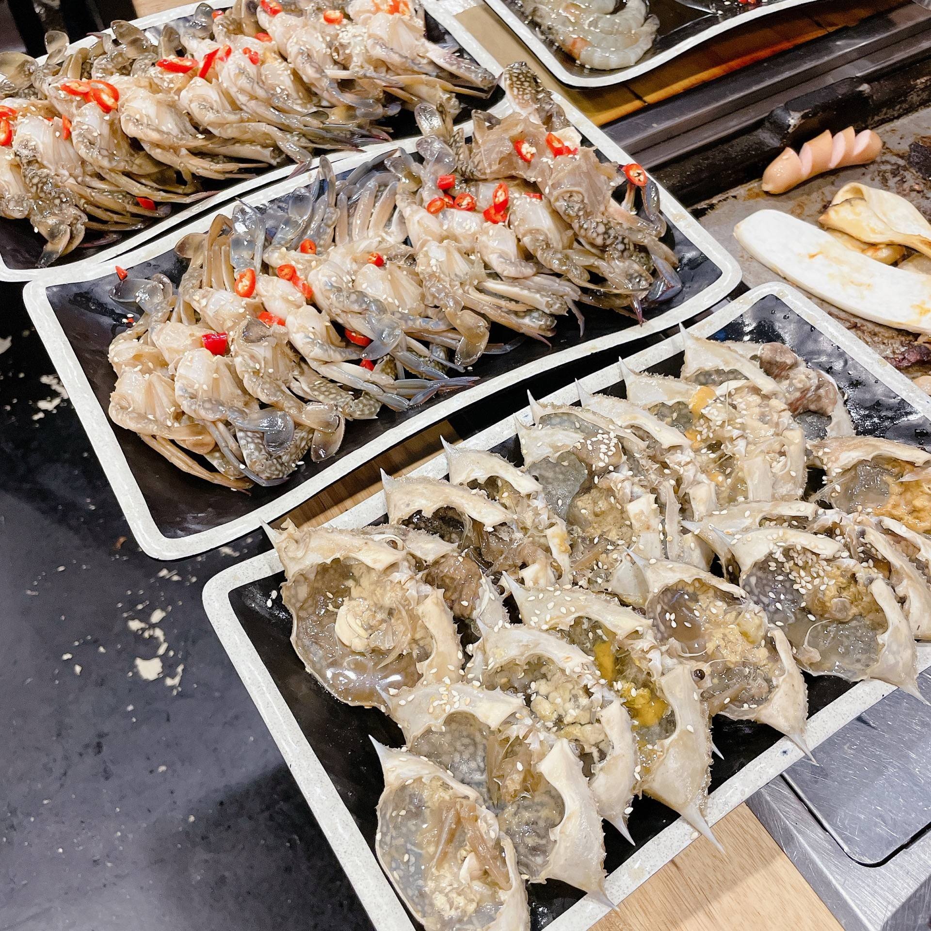 รีวิว Shell We Meat- All You Can Eat Korean food อาหารเกาหลี ปูดอง ...