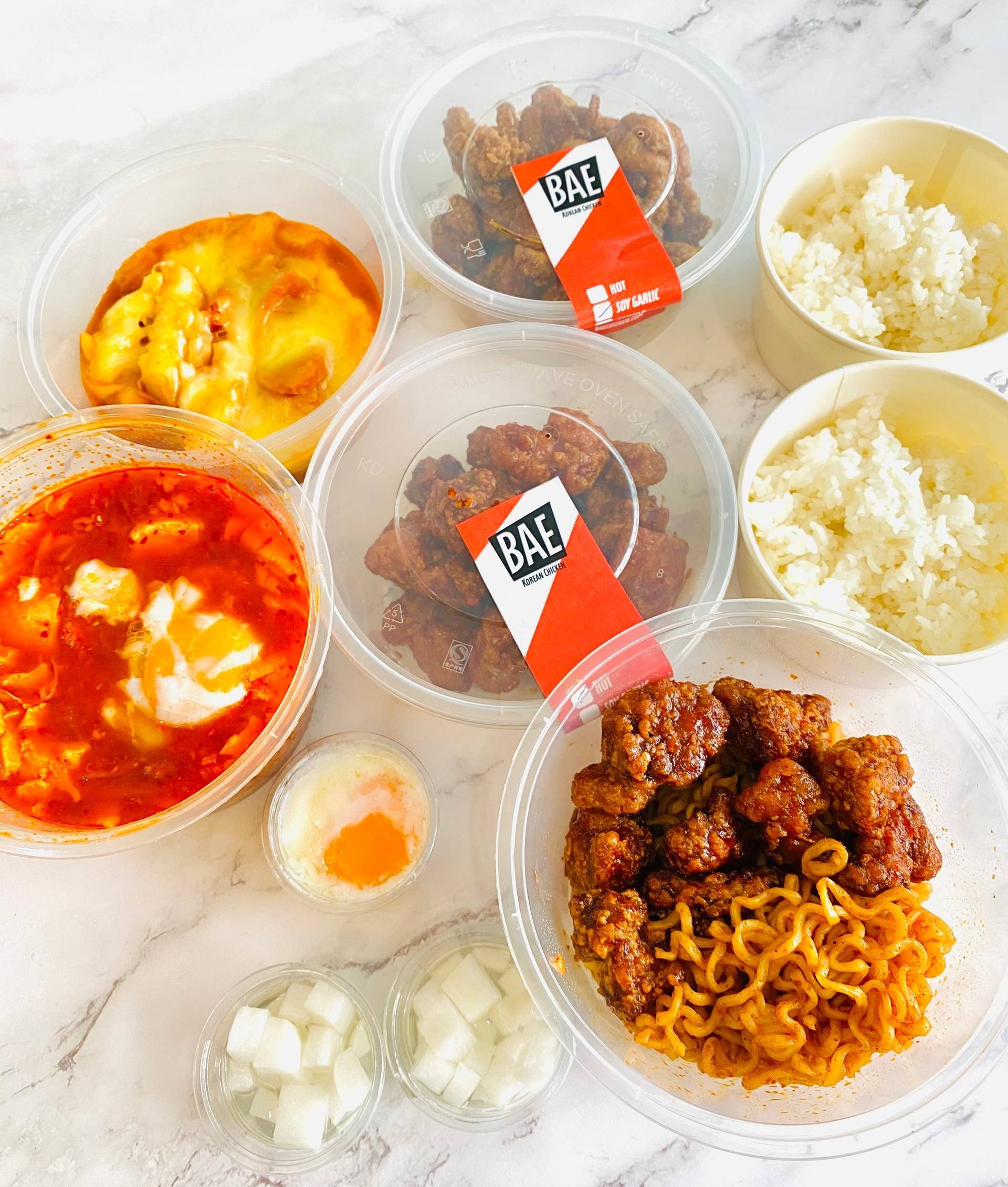 รีวิว BAE CHICKEN BAE สาขาห้วยขวาง - อร่อยมากกก รามยอนรสเผ็ดพร้อมไข่ ...