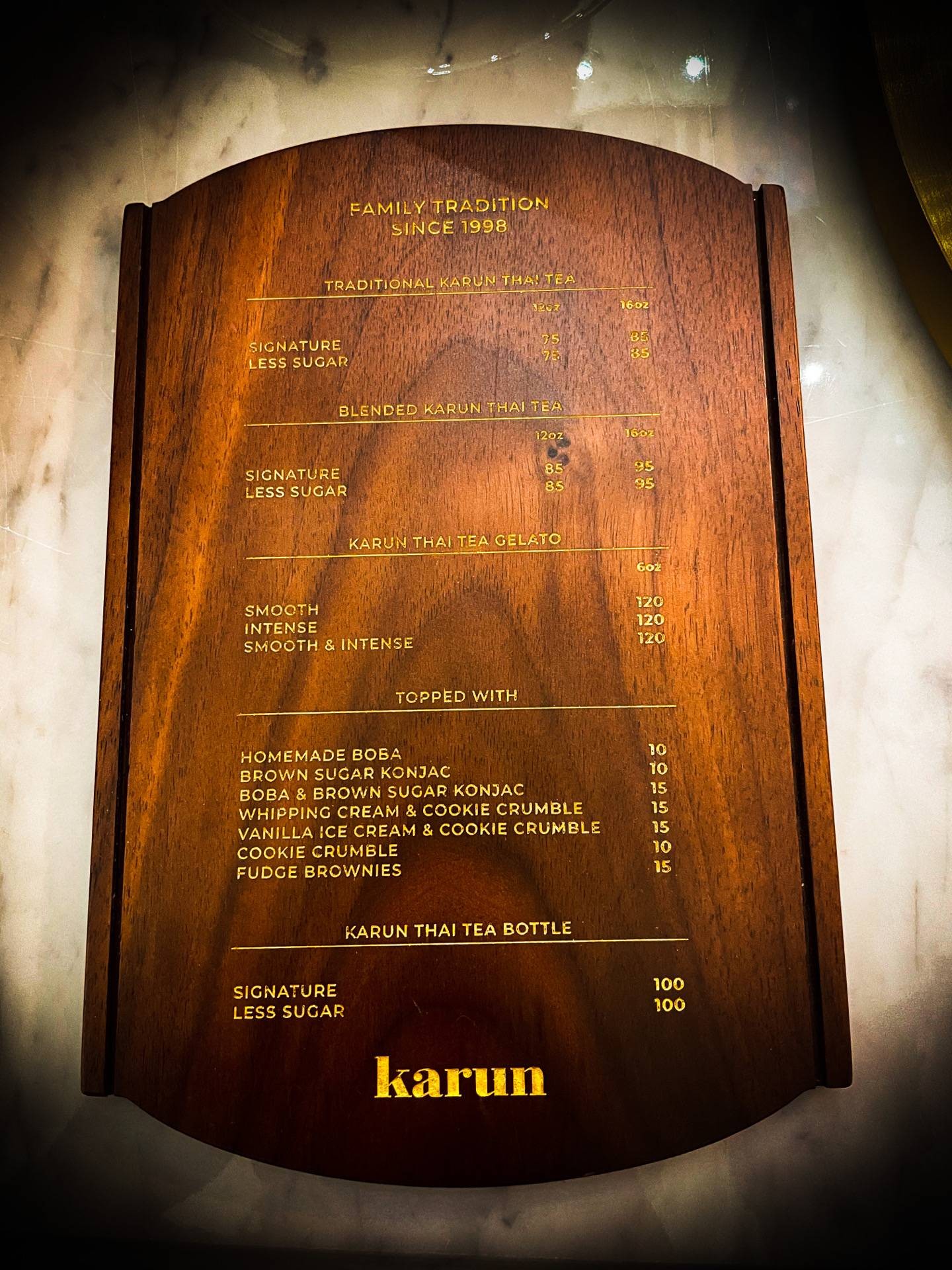 รูป Karun Thai Tea The EmQuartier - Wongnai