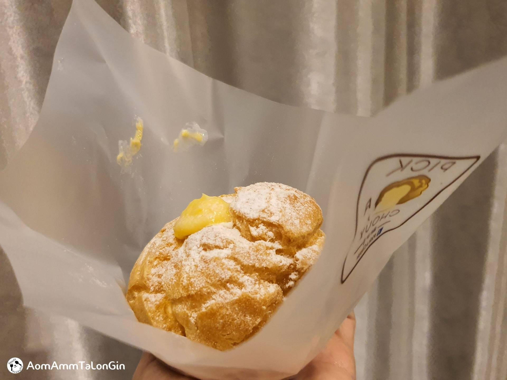 รีวิว Pick a choux พระราม 9 - ชูครีม yuzu 🍊 - Wongnai