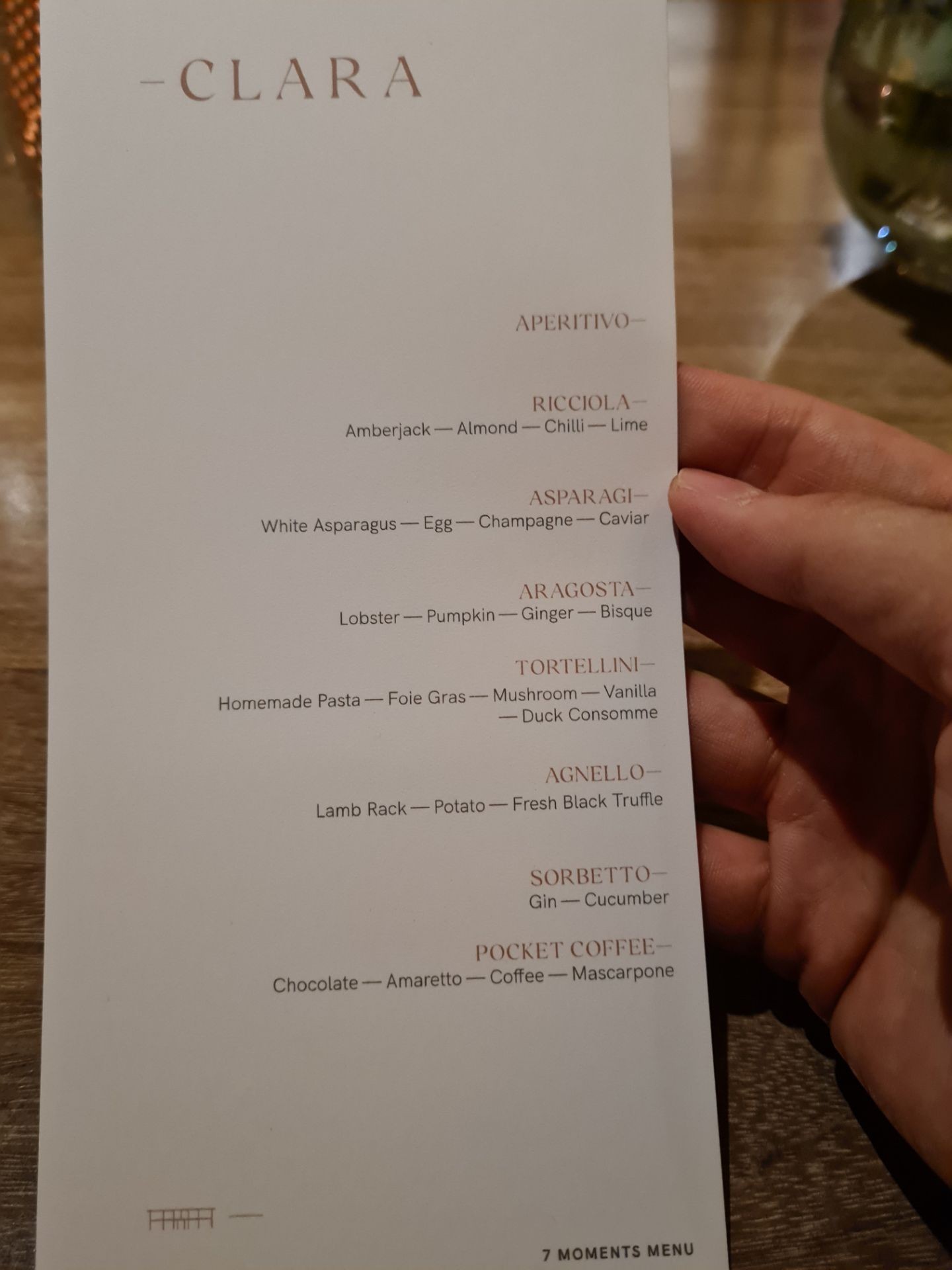 รูป CLARA Restaurant