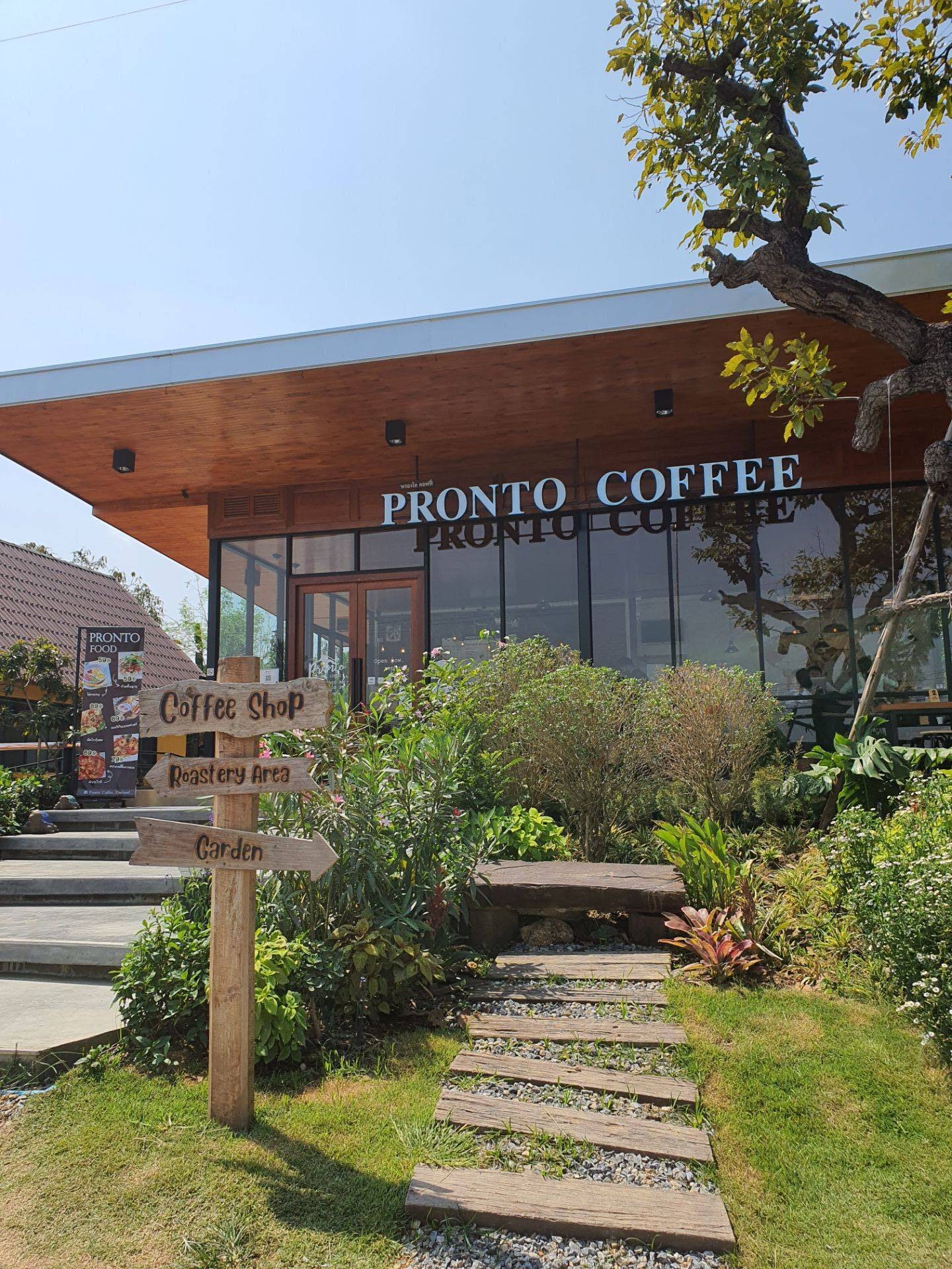 รีวิว Pronto Coffee - กาแฟเข้มมาก