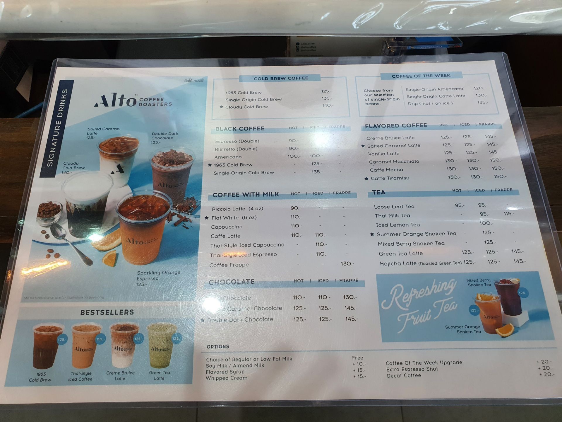 รูป Alto Coffee Roasters เมกาบางนา ชั้น 2 หัวมุมด้านในประตูทางออกด้านนอก