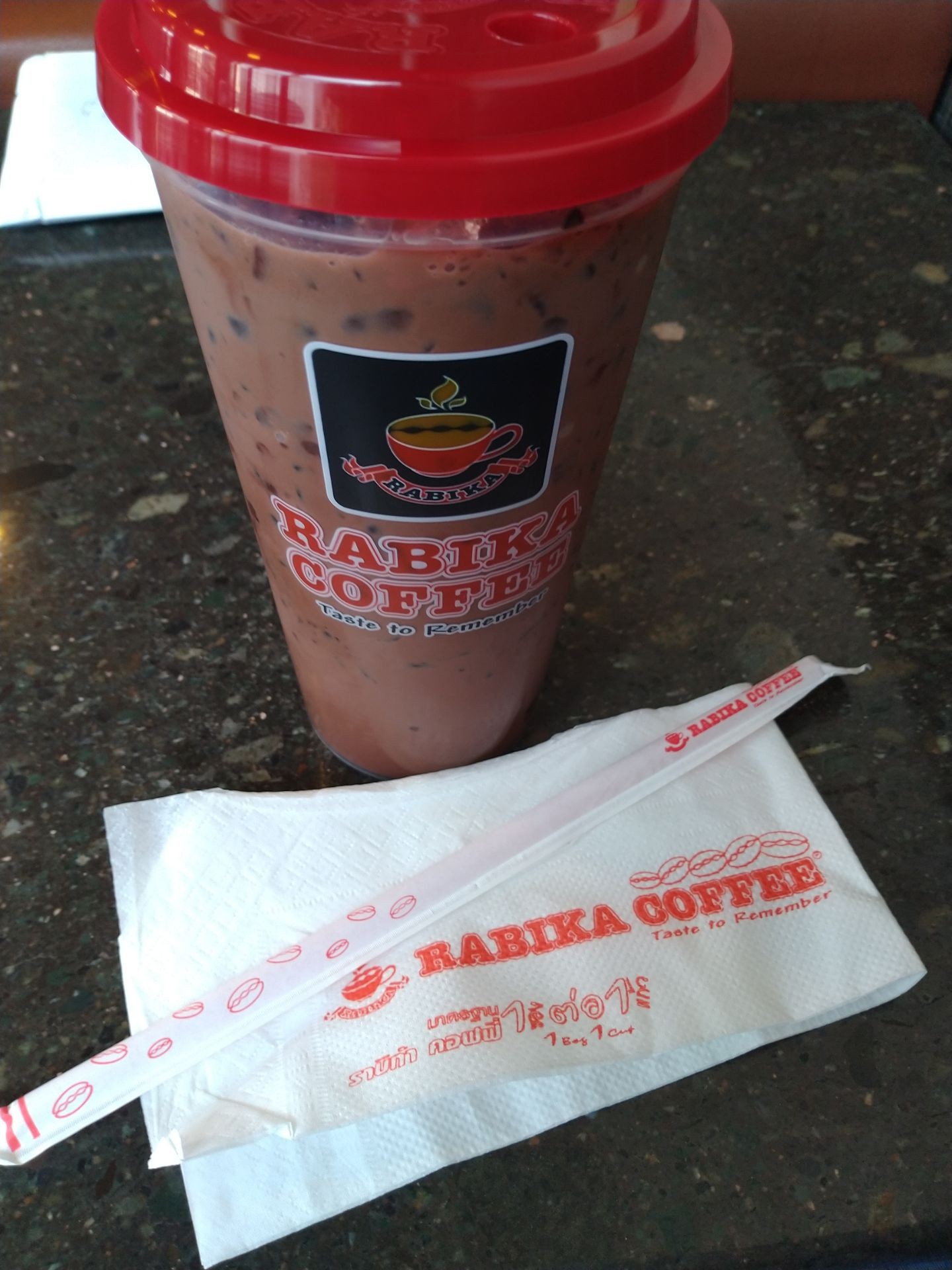 รีวิว Rabika Coffee ปั๊มเอสโซ่สาขาปิ่นเกล้าขาออก - ราบิก้า คอฟฟี่