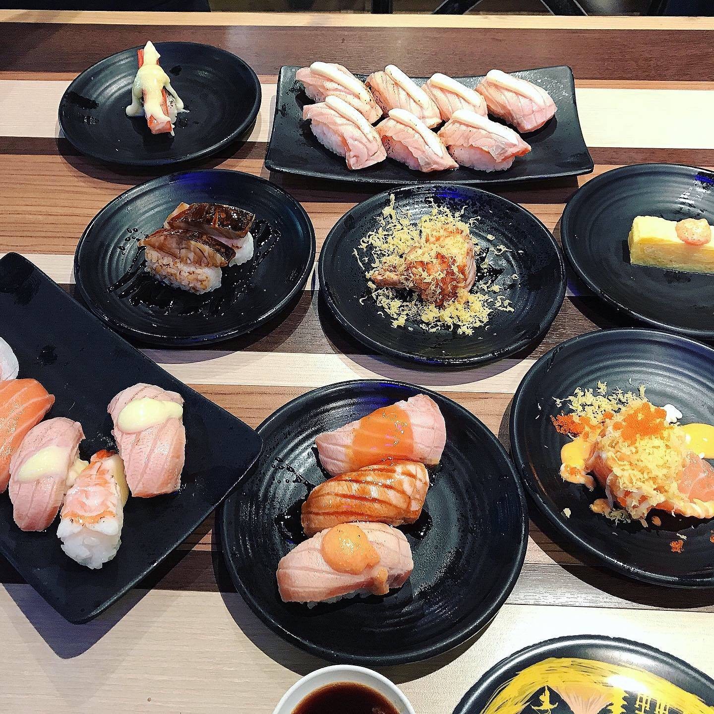 รีวิว Shinkanzen Sushi สยาม สเเควร์ - Shinkanzen sushi