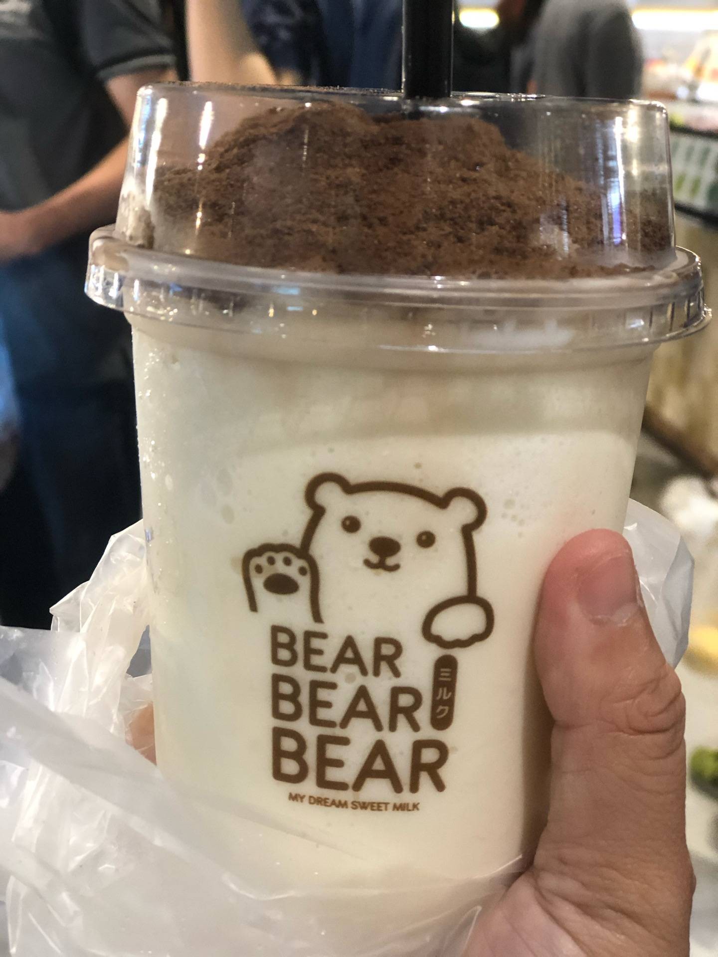 รีวิว Bear Bear Bear - นมหมี สาขา Cosmo Bazaar เมืองทองธานี คอสโมบาร์ซ่า - น้องหมีใน cosmo bazaar