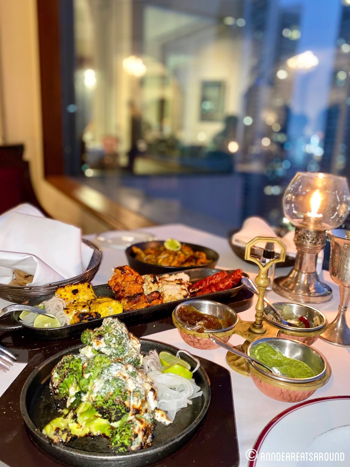 รีวิว Rang Mahal Rembrandt Hotel - อาหารอินเดียวิวรูฟท็อป - Wongnai