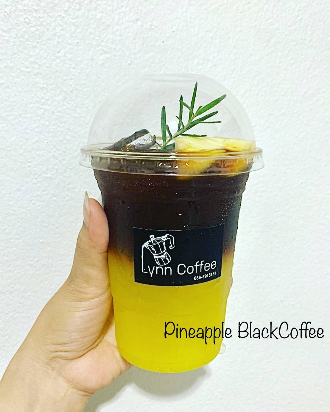 กาแฟสับปะรด • image ร้าน Lynn Coffee - moka pot (ข้าง รร.เบญจมฯ ราชบุรี)